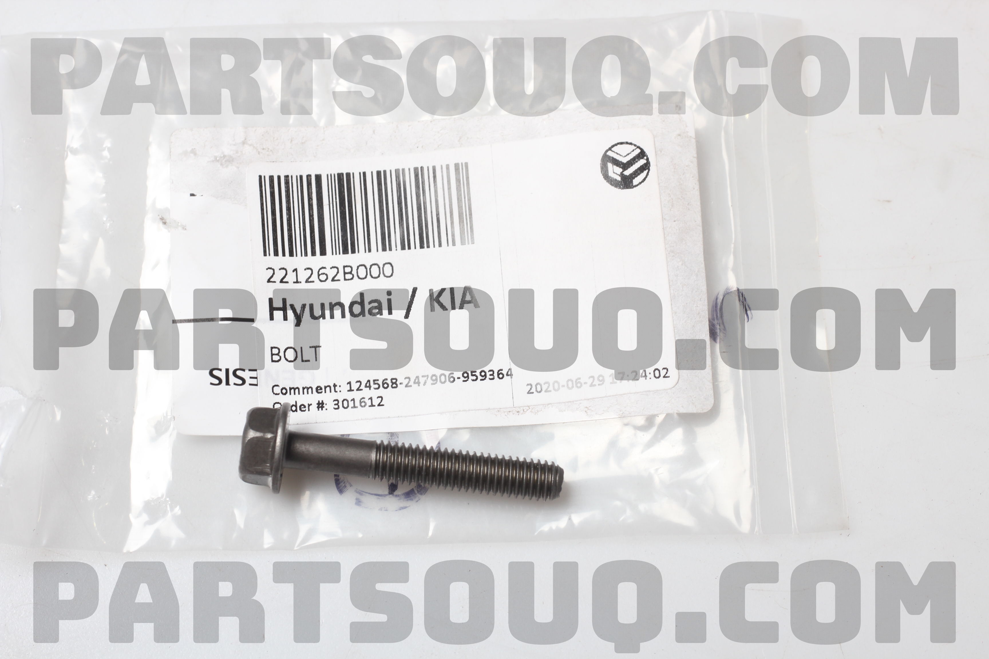 BOLT 221262B000 | Hyundai / KIA Parts | PartSouq