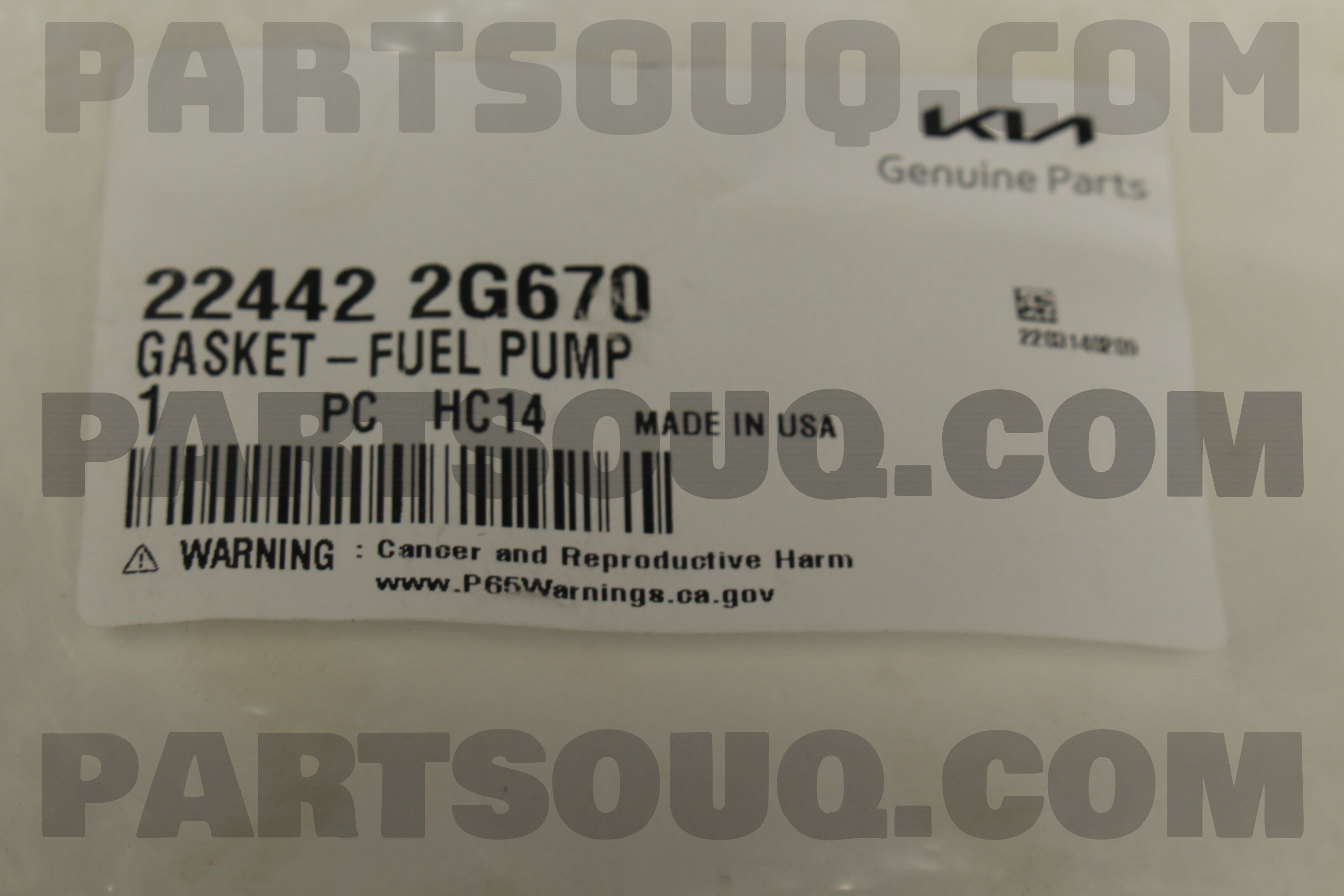 GASKET-FUEL PUMP 224422G670 | Hyundai / KIA Parts | PartSouq