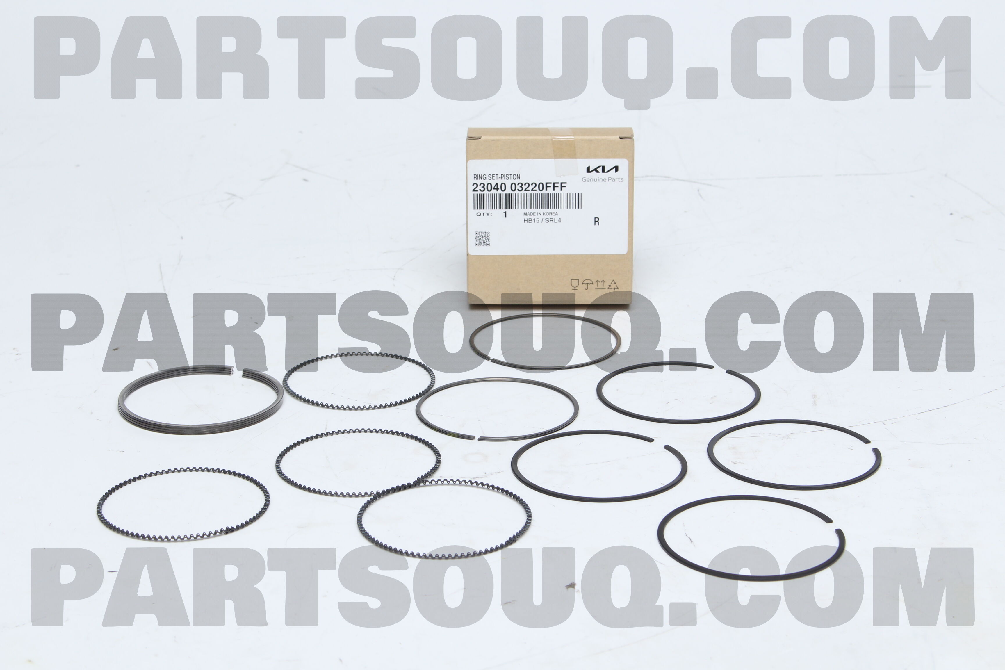 RING SET-PISTON 2304003220FFF | Hyundai / KIA Parts | PartSouq
