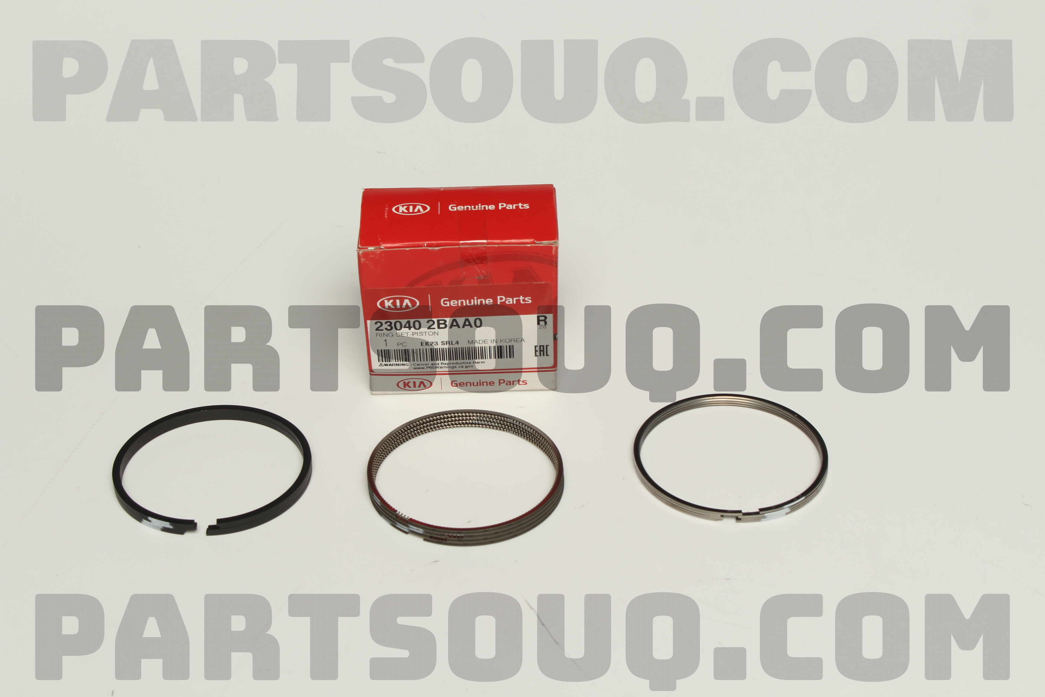 RING SET-PISTON 230402BAA0 | Hyundai / KIA Parts | PartSouq