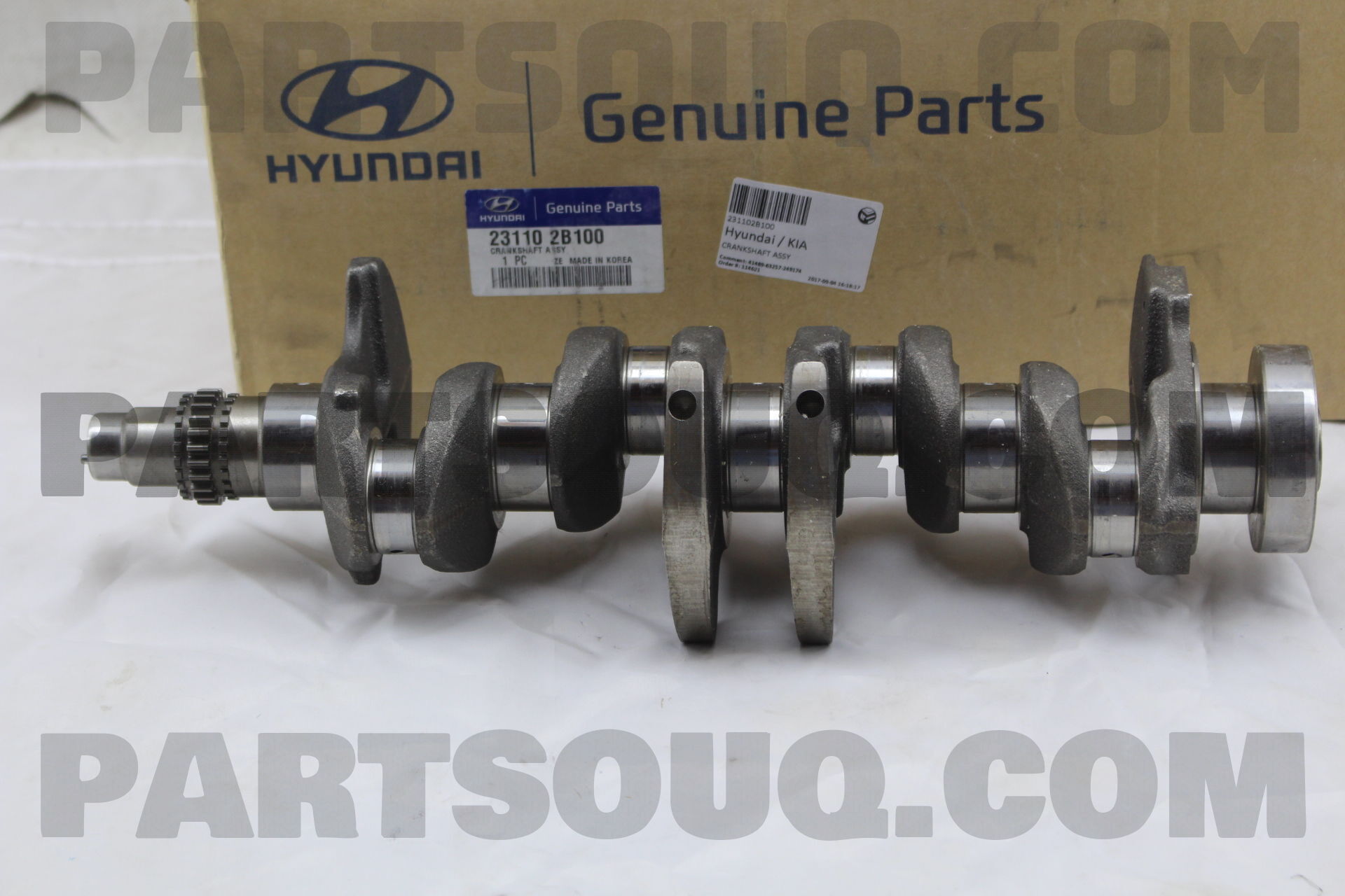 CRANKSHAFT ASSY 231102B150 | Hyundai / KIA Parts | PartSouq