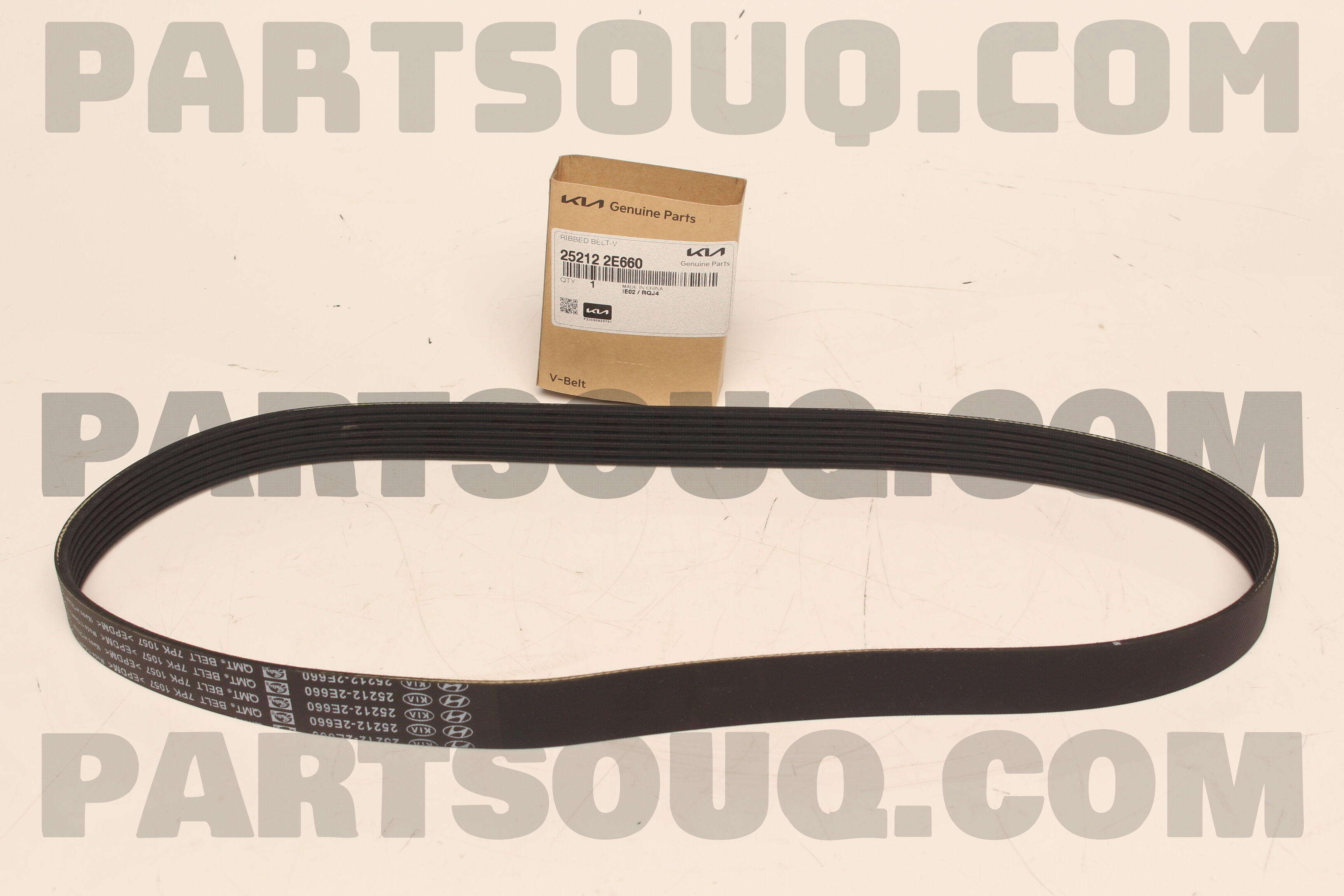 RIBBED BELT-V 252122E650 | Hyundai / KIA Parts | PartSouq