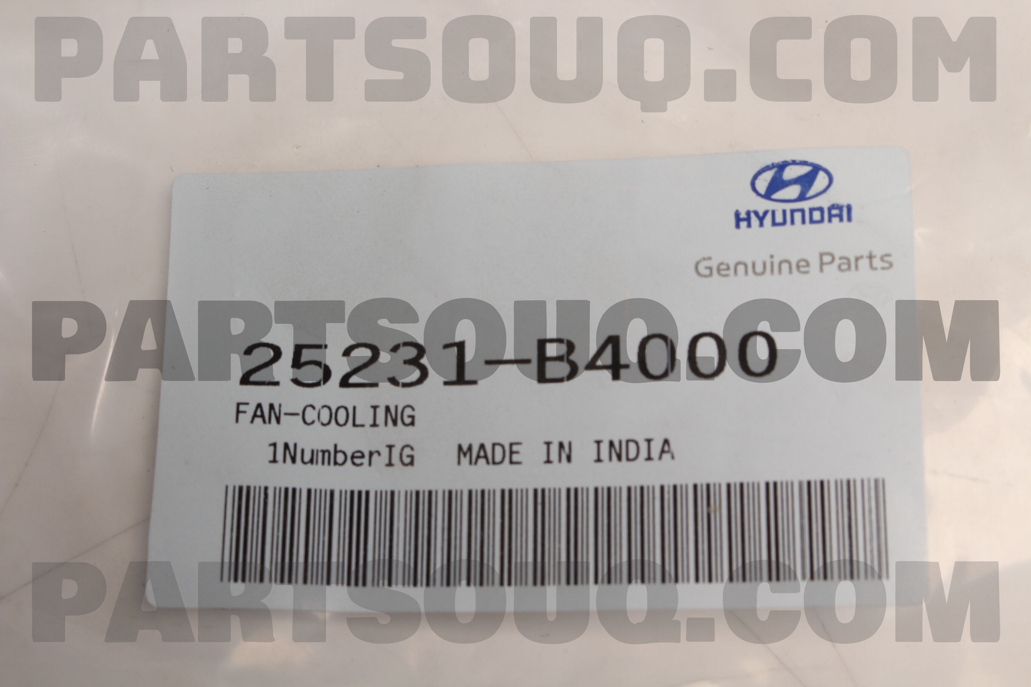 FAN-COOLING 25231B4000 | Hyundai / KIA Parts | PartSouq