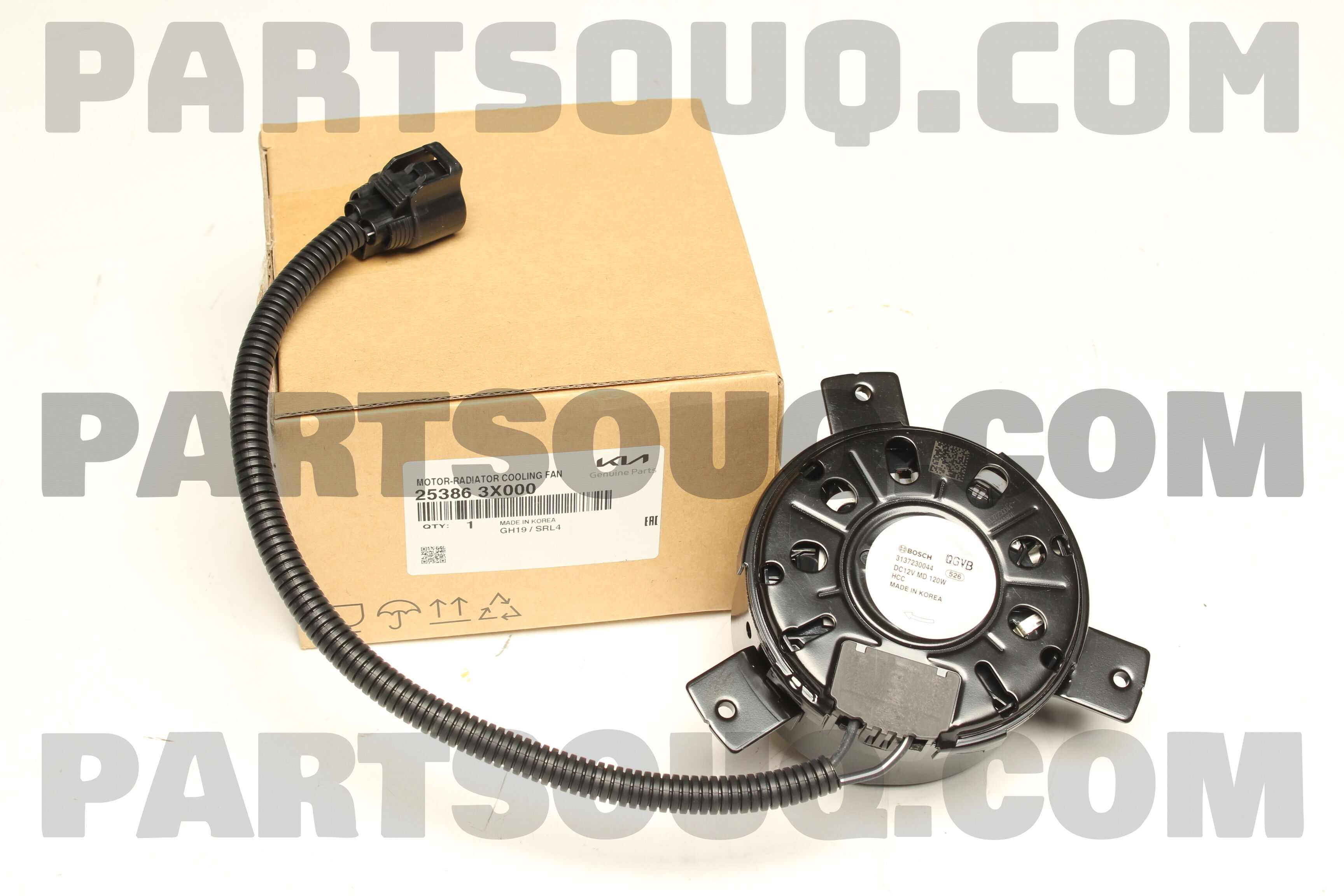 MOTOR-RADIATOR COOLING FAN 253863X000 | Hyundai / KIA Parts | PartSouq