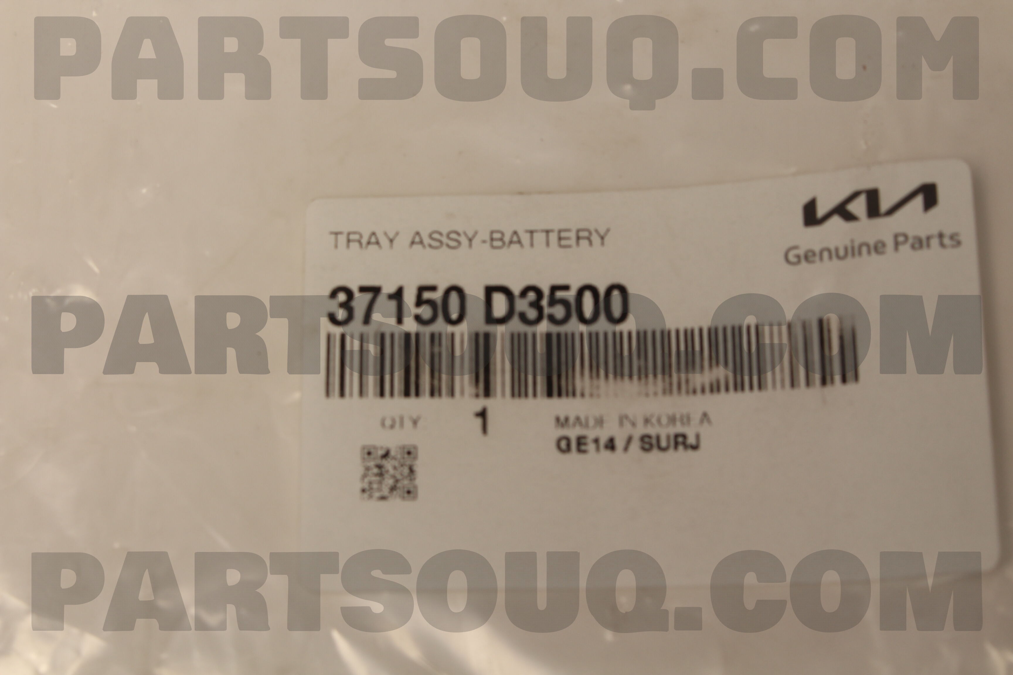 TRAYASSY-BATTERY 37150D3500 | Hyundai / KIA Parts | PartSouq