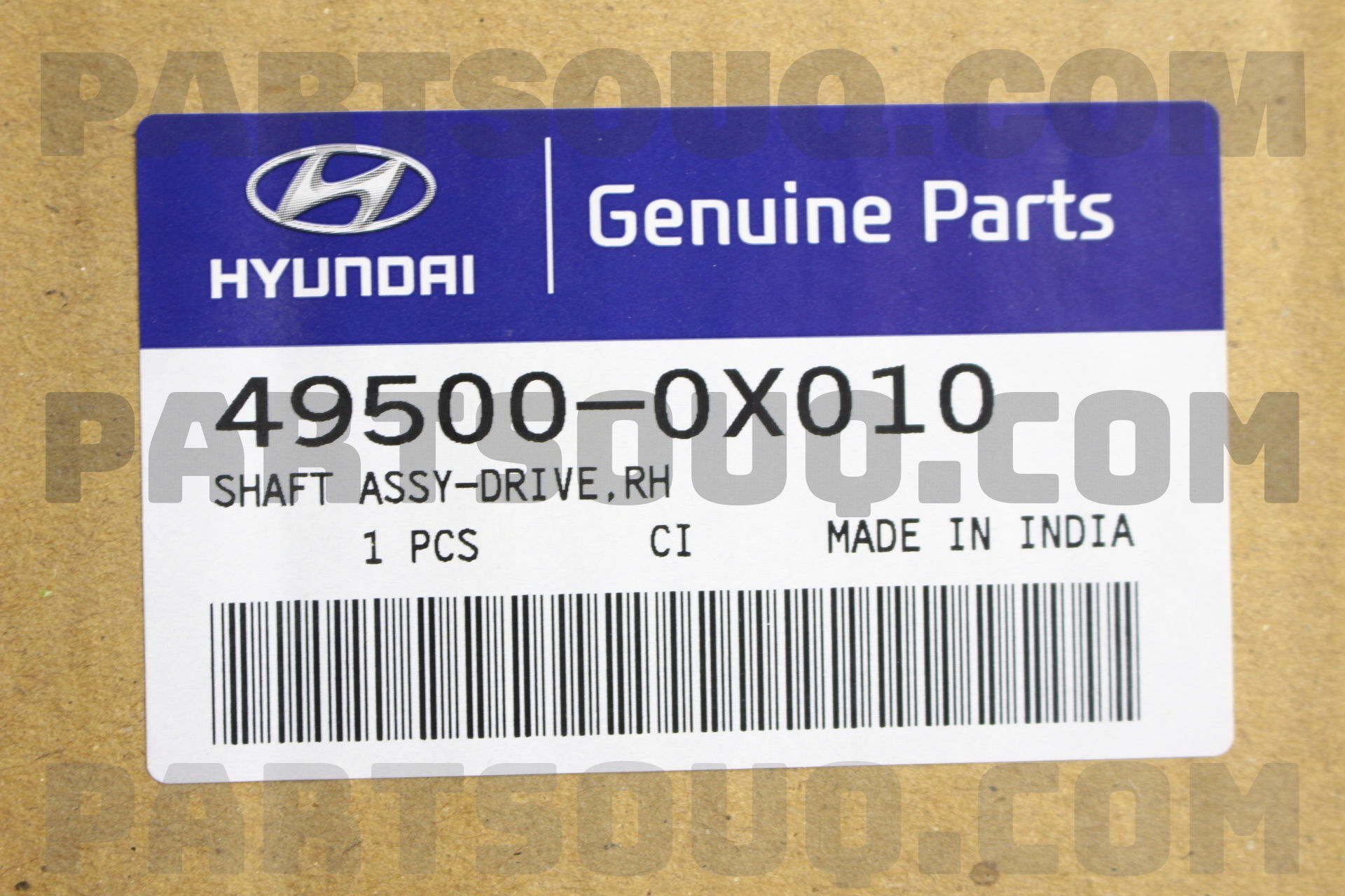 JOINT ASSY-CV RH 495000X010 | Hyundai / KIA Parts | PartSouq