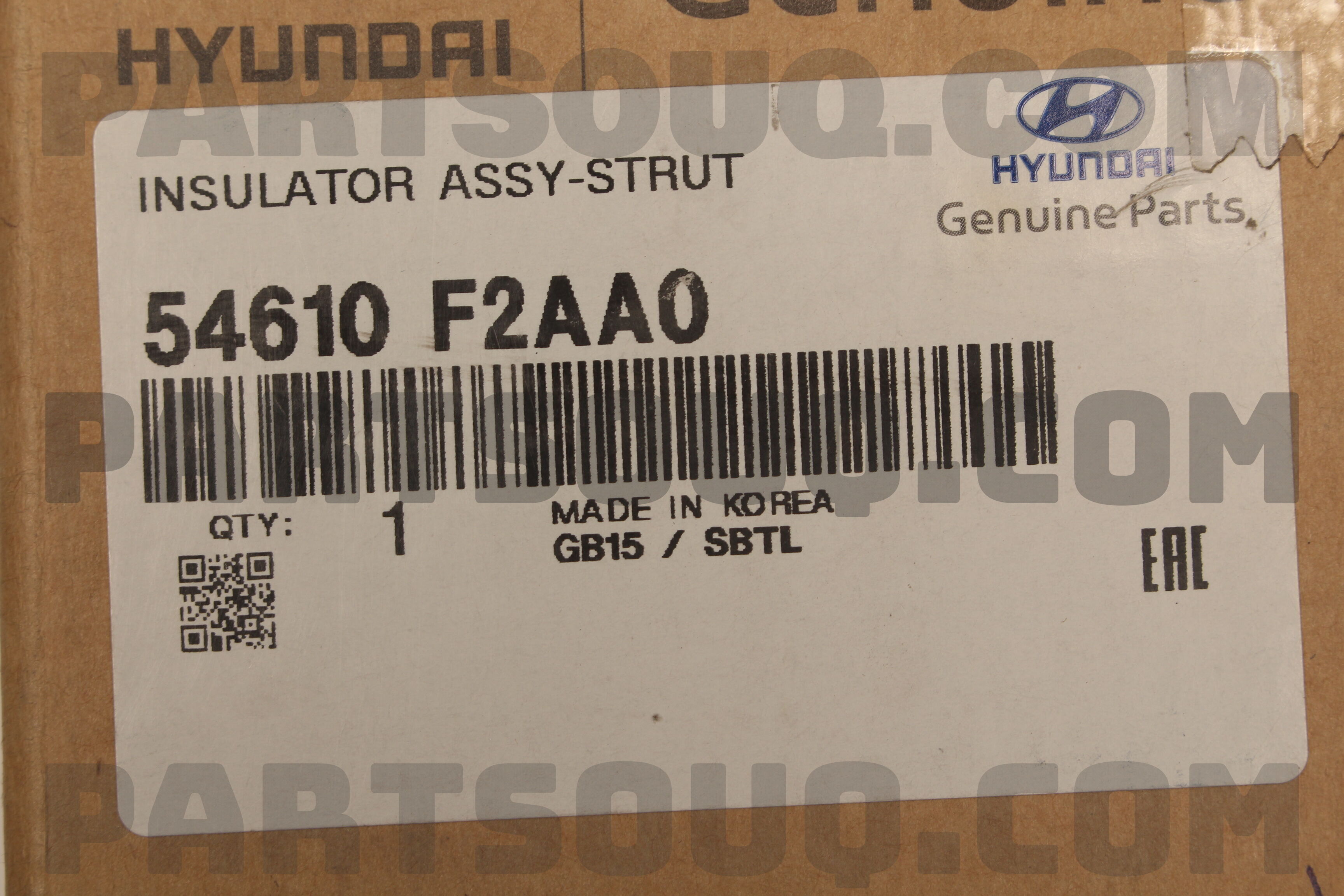INSULATOR ASSY-STRUT 54610F2AA0 | Hyundai / KIA Parts | PartSouq