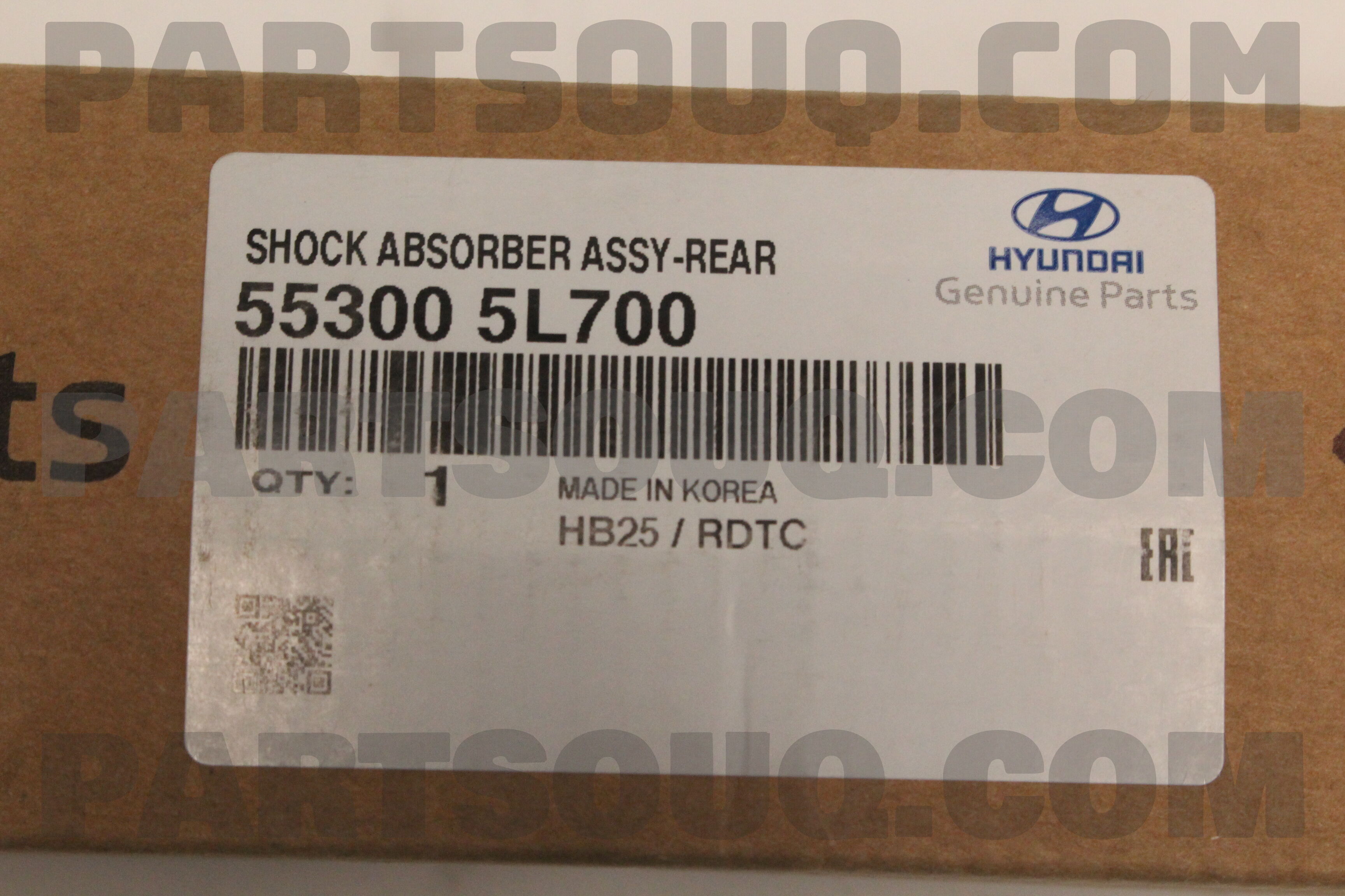 SHOCK ABSORBER ASSY-RR 553005L700 | Hyundai / KIA Parts | PartSouq