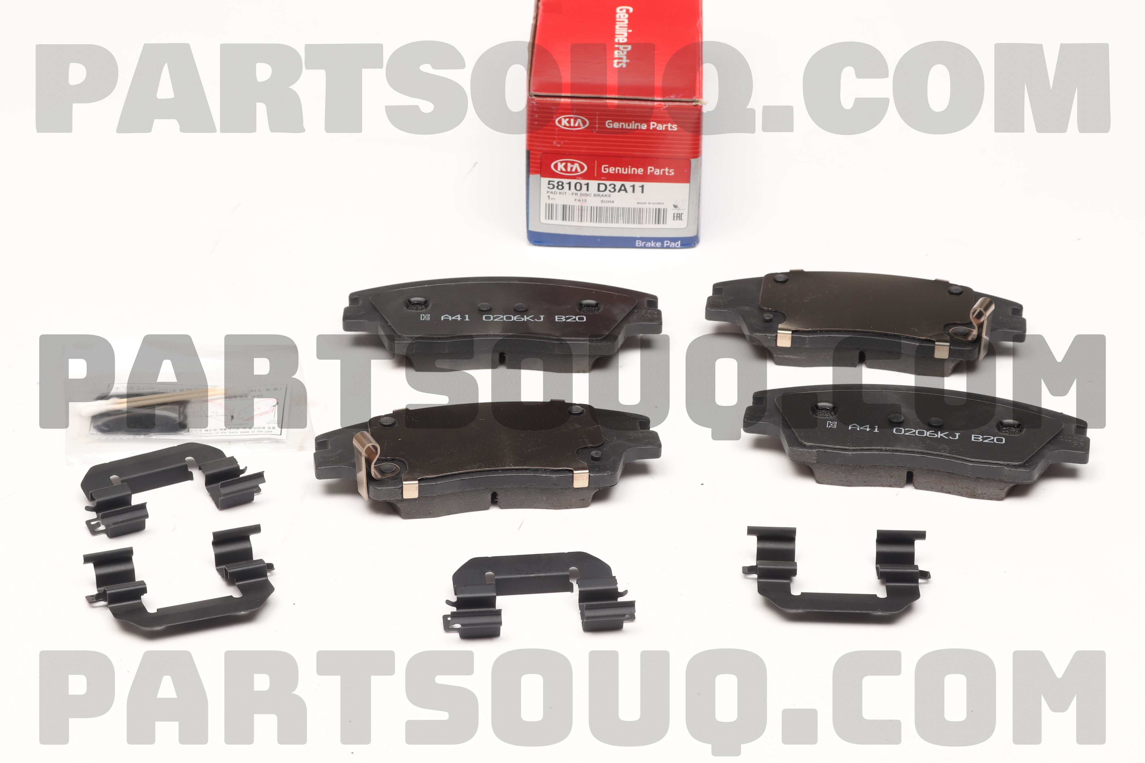 PADKIT-FRONTDISCB 58101D3A11 | Hyundai / KIA Parts | PartSouq