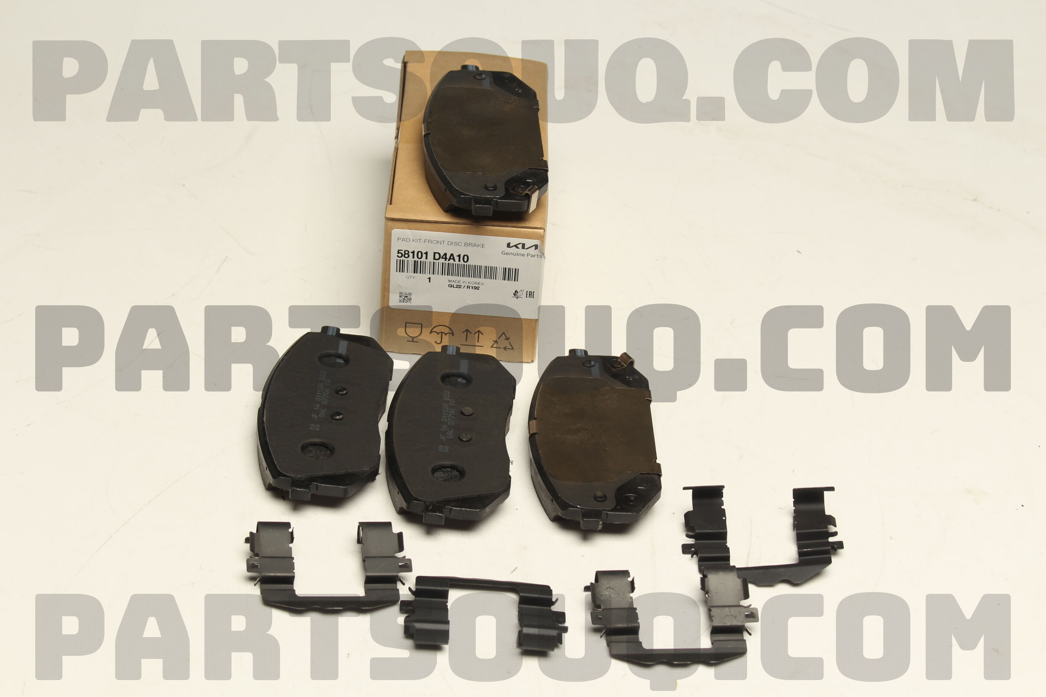 PADKIT-FRONTDISCB 58101D4A10 | Hyundai / KIA Parts | PartSouq
