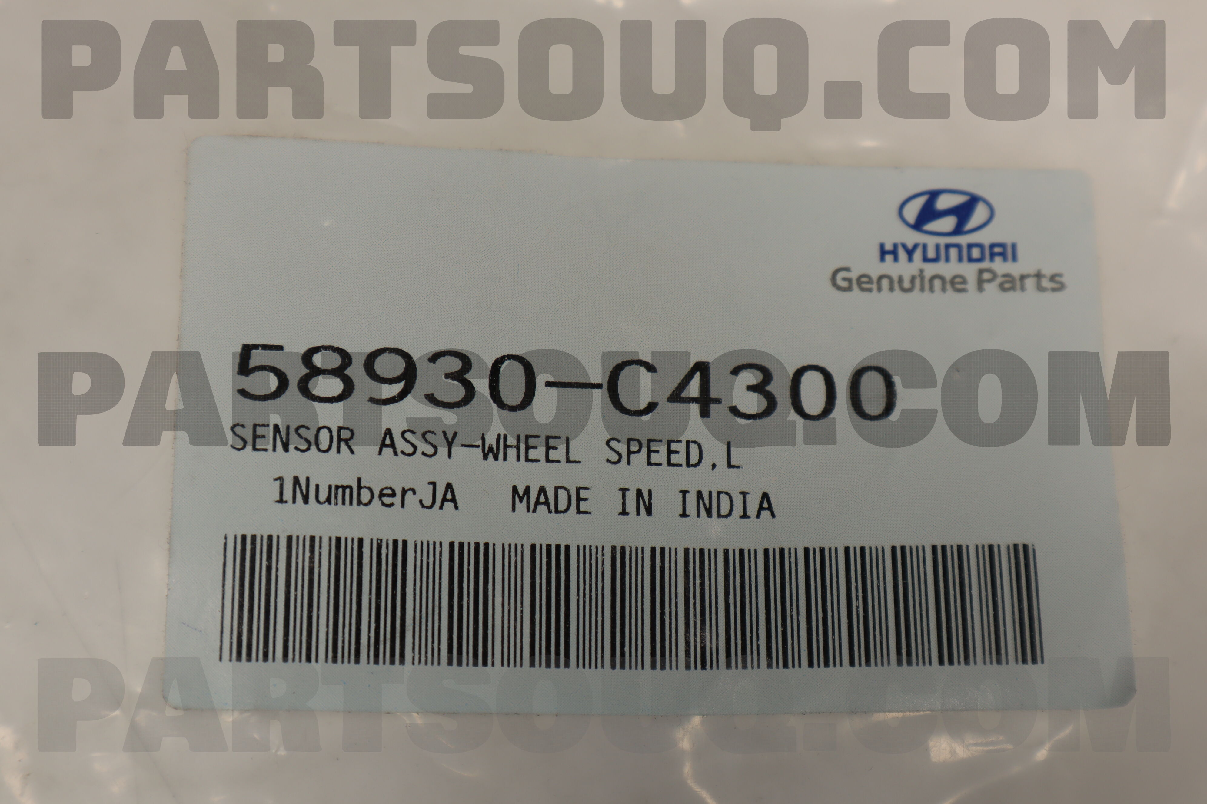 SENSOR ASSY-WHEEL SPEED,LH 58930C4300 | Hyundai / KIA Parts | PartSouq