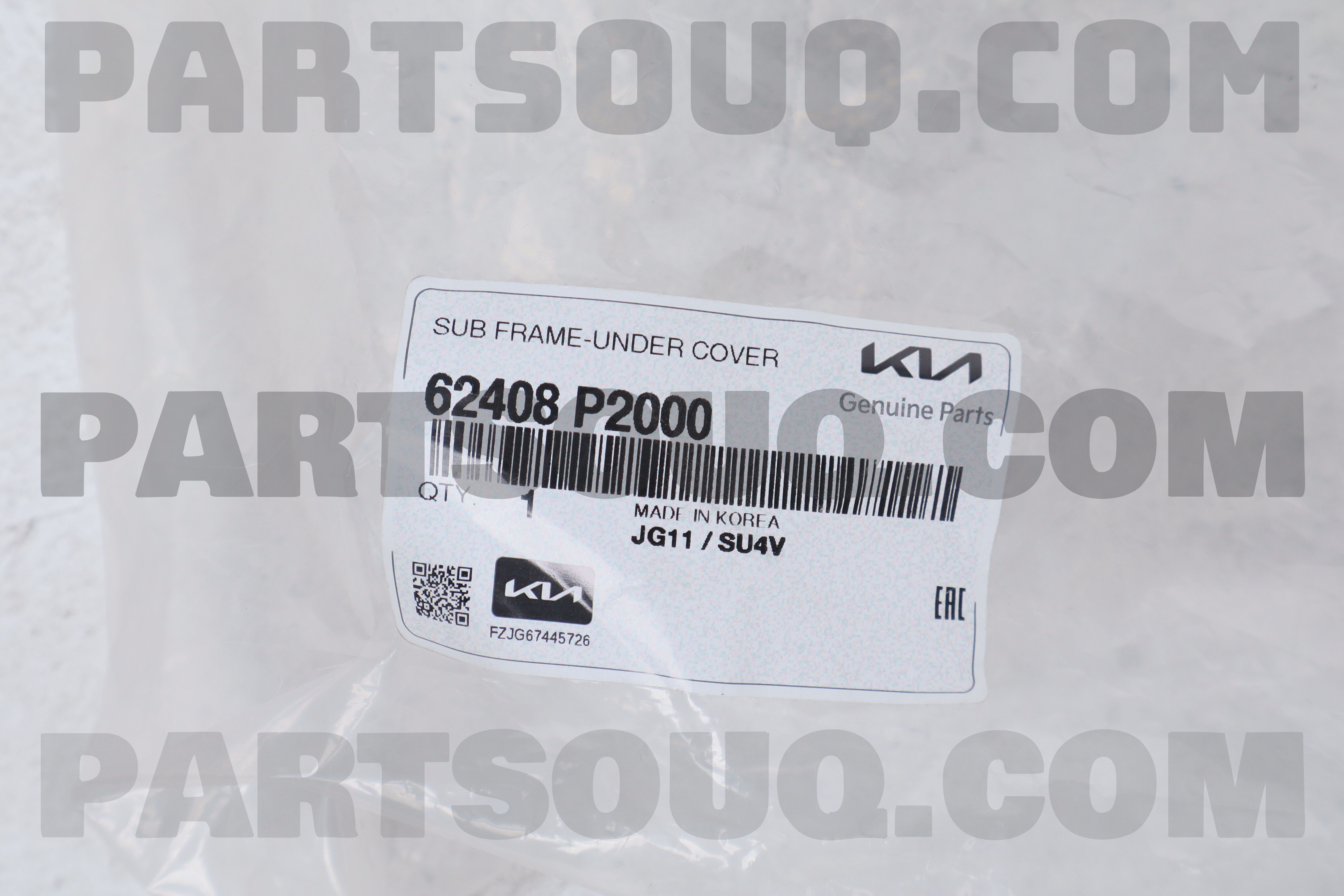 SUB FRAME-UNDER COVER 62408P2000 | Hyundai / KIA Parts | PartSouq