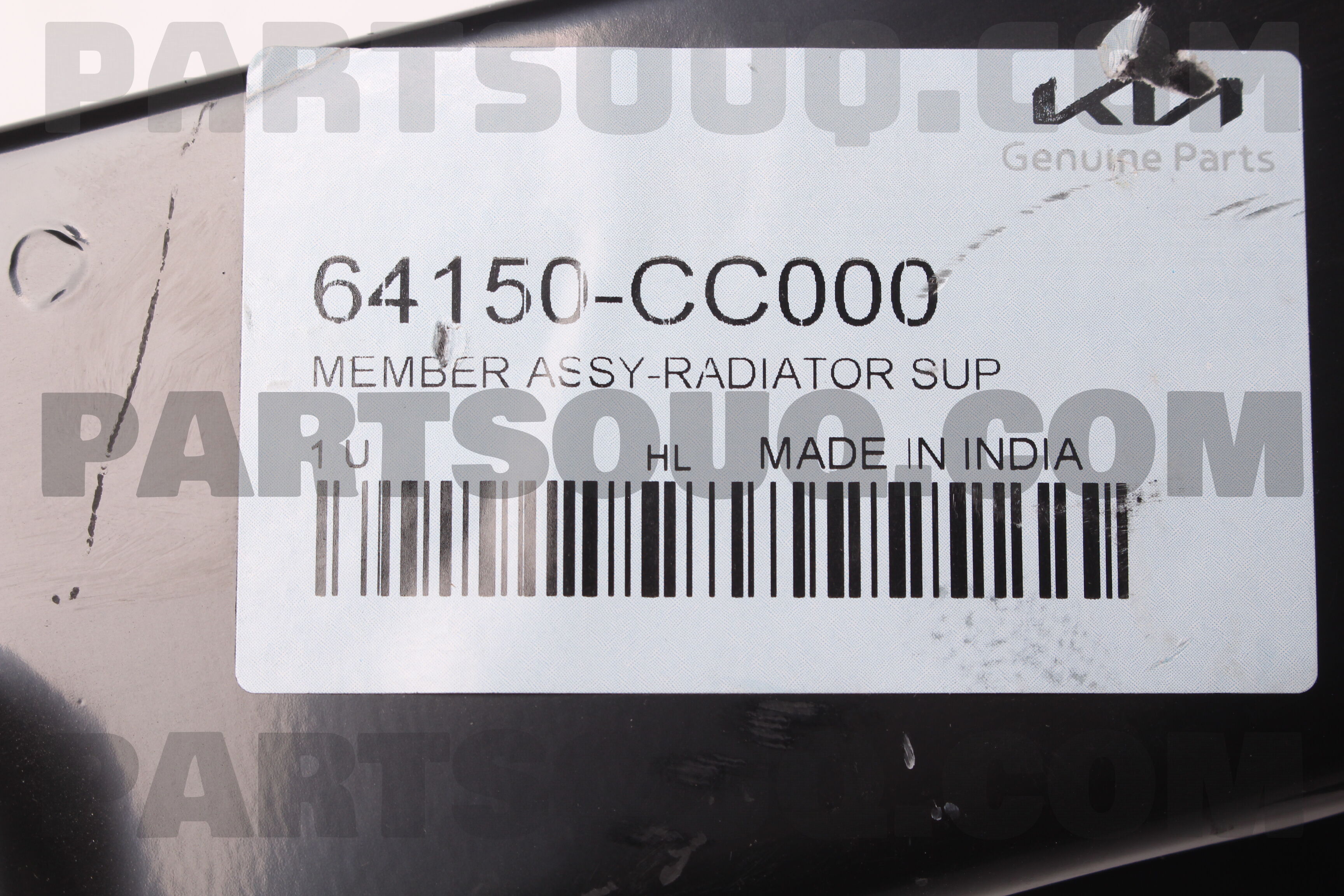 MEMBER ASSY-RADIATOR SUPT,UPR 64150CC000 | Hyundai / KIA Parts | PartSouq