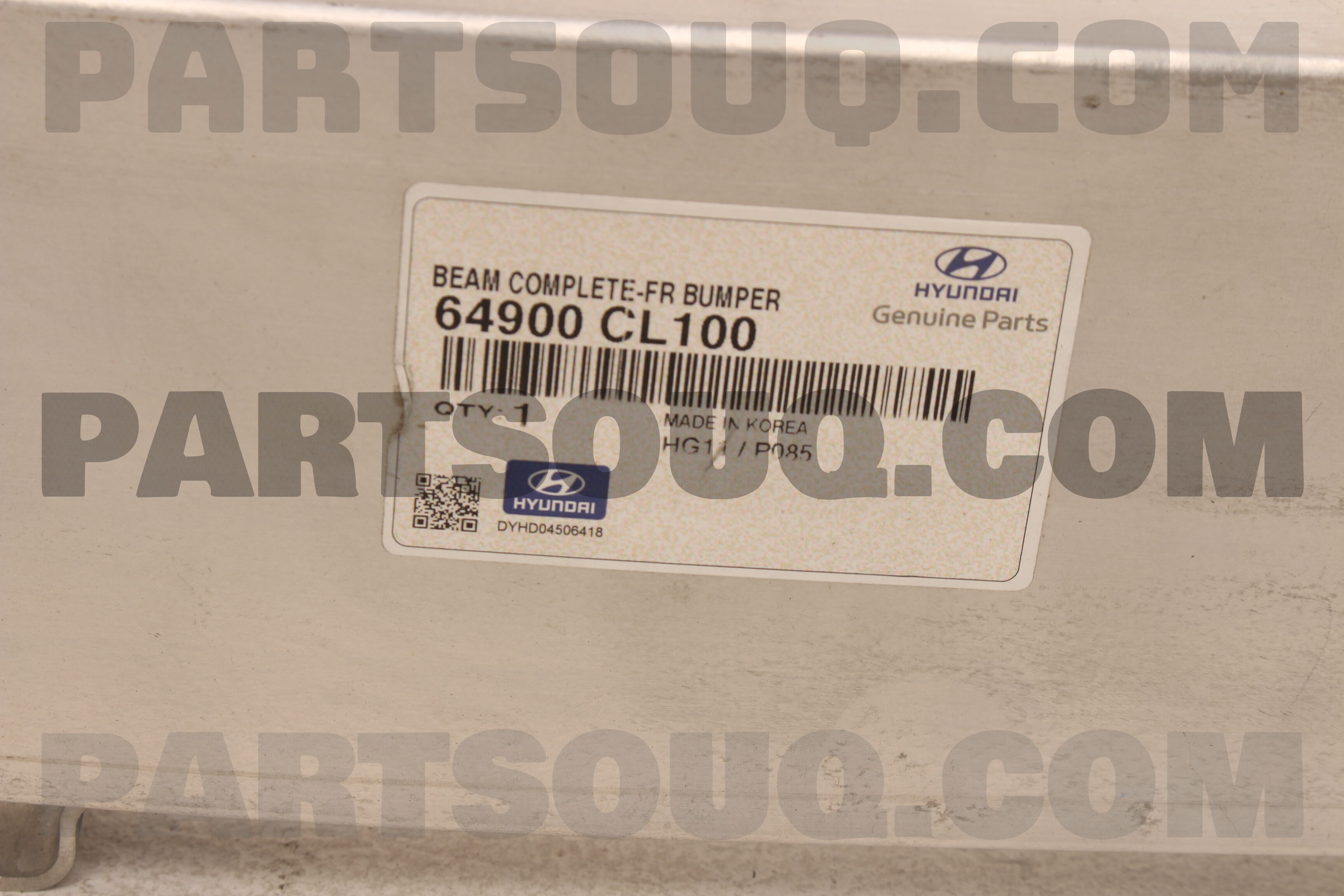 BEAM COMPLETE-FR BUMPER 64900CL100 | Hyundai / KIA Parts | PartSouq