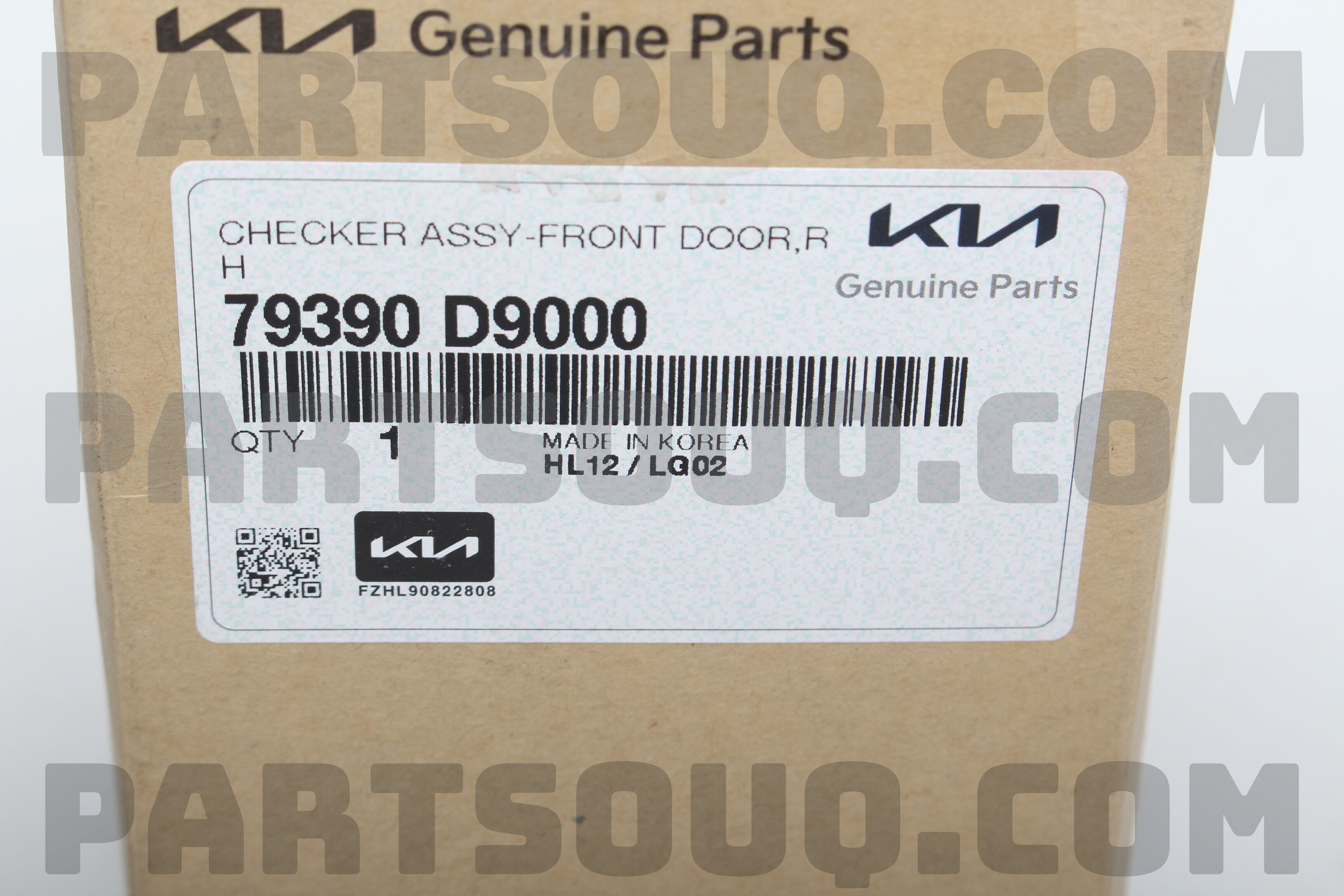 CHECKER ASSY-FRONT DOOR,RH 79390D9000 | Hyundai / KIA Parts | PartSouq