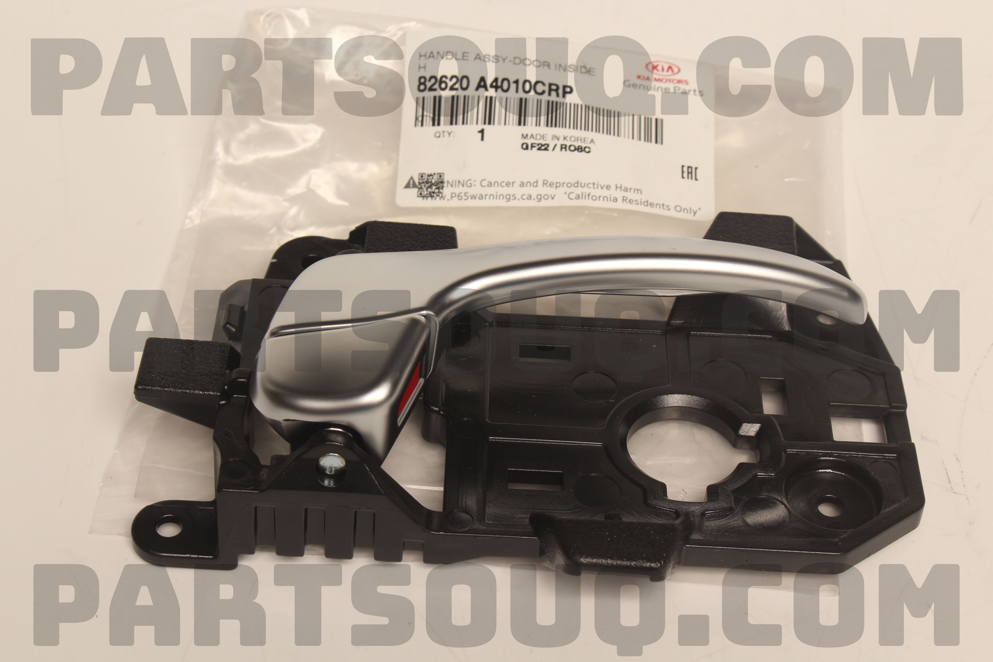 HANDLE ASSY-DOOR INSIDE,RH 82620A4010CRP | Hyundai / KIA Parts | PartSouq
