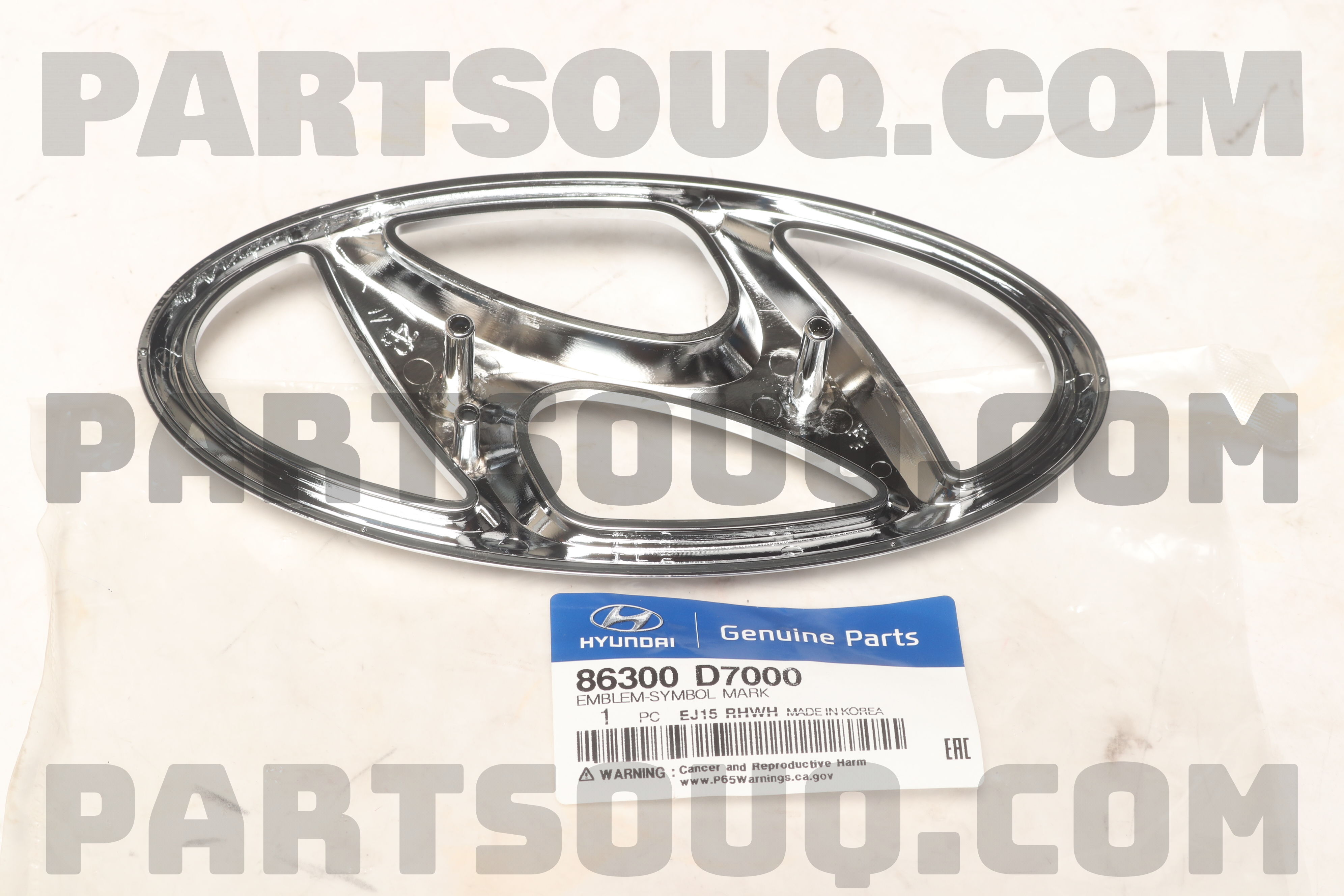EMBLEM-SYMBOL MARK 86300D7000 | Hyundai / KIA Parts | PartSouq