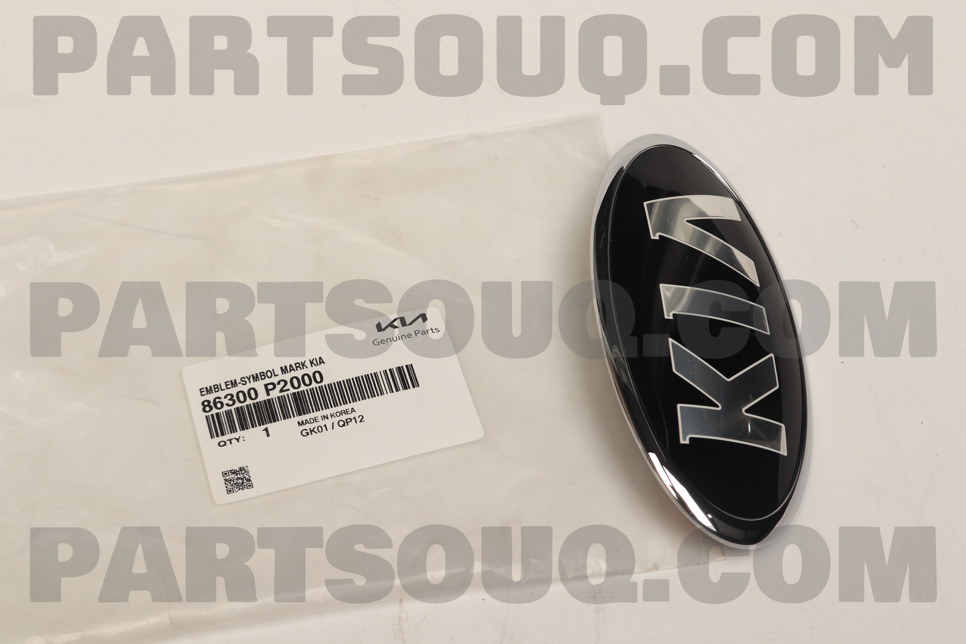 EMBLEM-SYMBOL MARK KIA 86300P2000 | Hyundai / KIA Parts | PartSouq