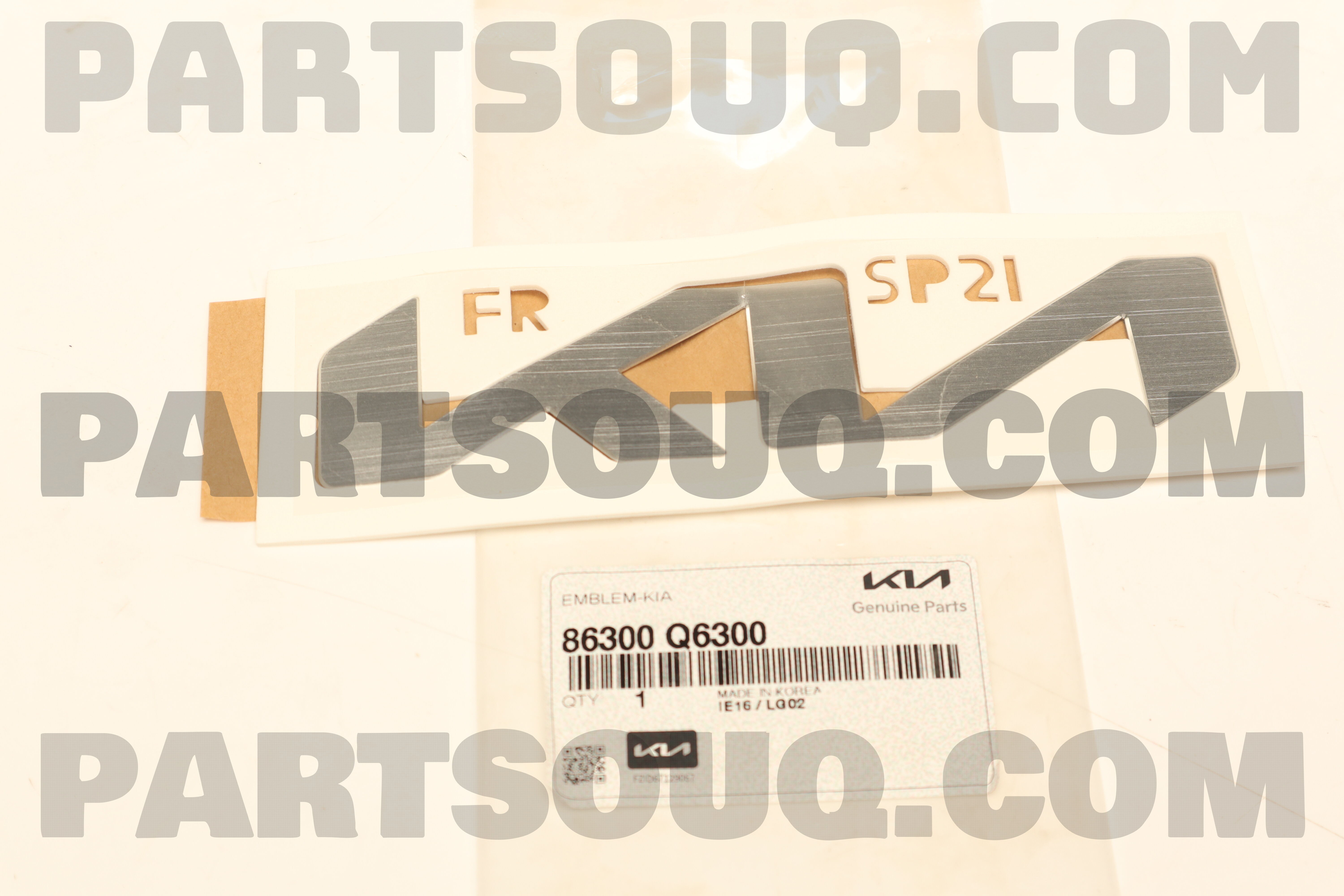 EMBLEM - KIA 86300Q6300 | Hyundai / KIA Parts | PartSouq