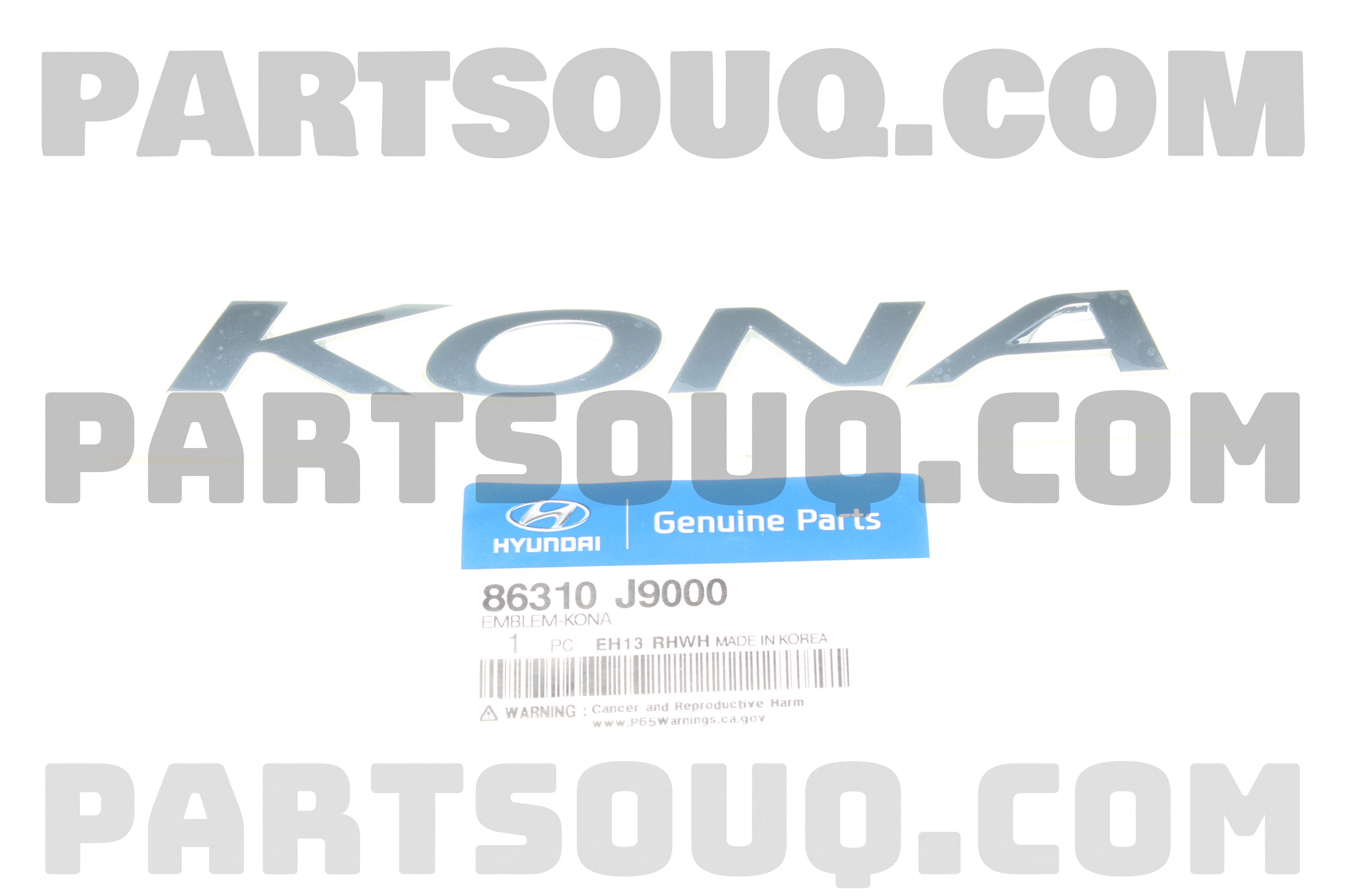 EMBLEM-KONA 86310J9000 | Hyundai / KIA Parts | PartSouq