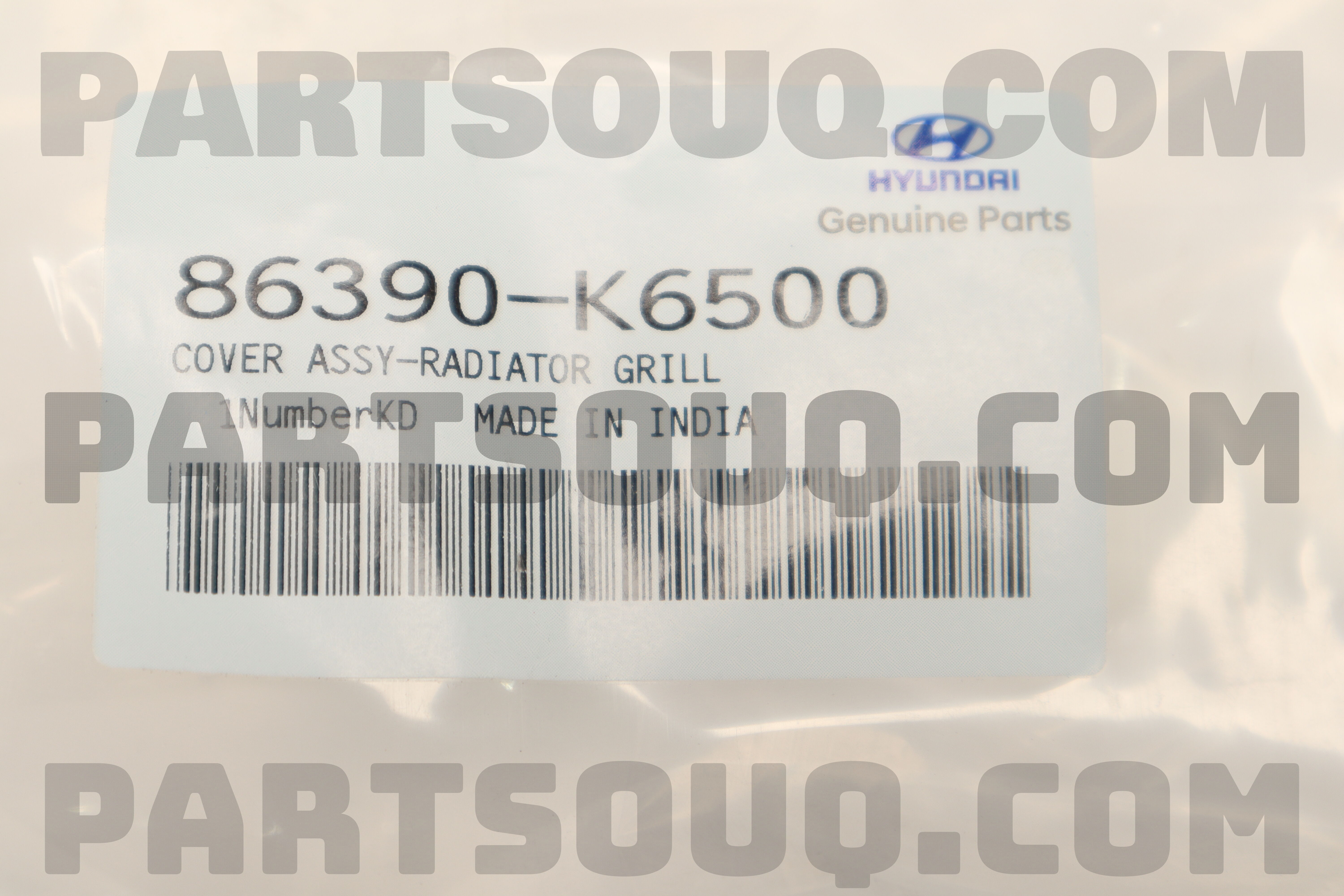 COVER ASSY-RADIATOR GRILLE UPR 86390K6500 | Hyundai / KIA Parts | PartSouq