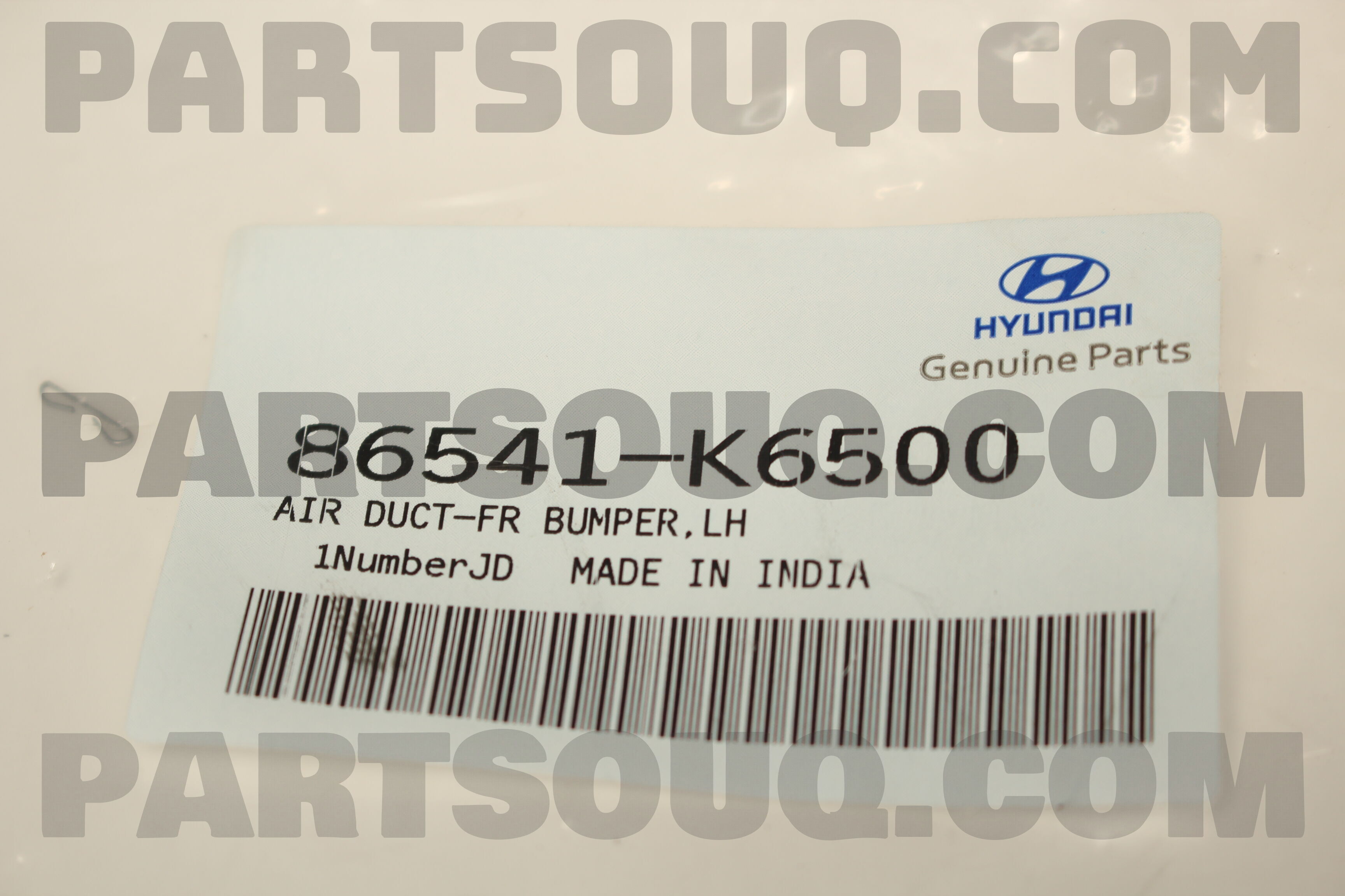AIR DUCT-FR BUMPER,LH 86541K6500 | Hyundai / KIA Parts | PartSouq