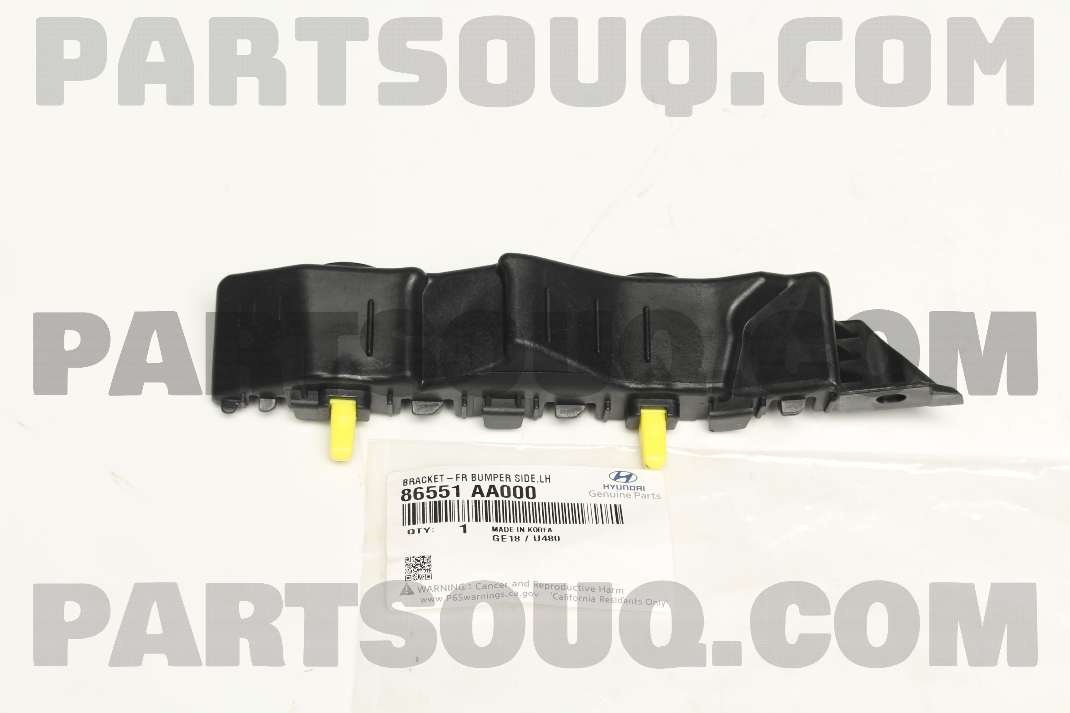 BRACKET-FR BUMPER SIDE,LH 86551AA000 | Hyundai / KIA Parts | PartSouq