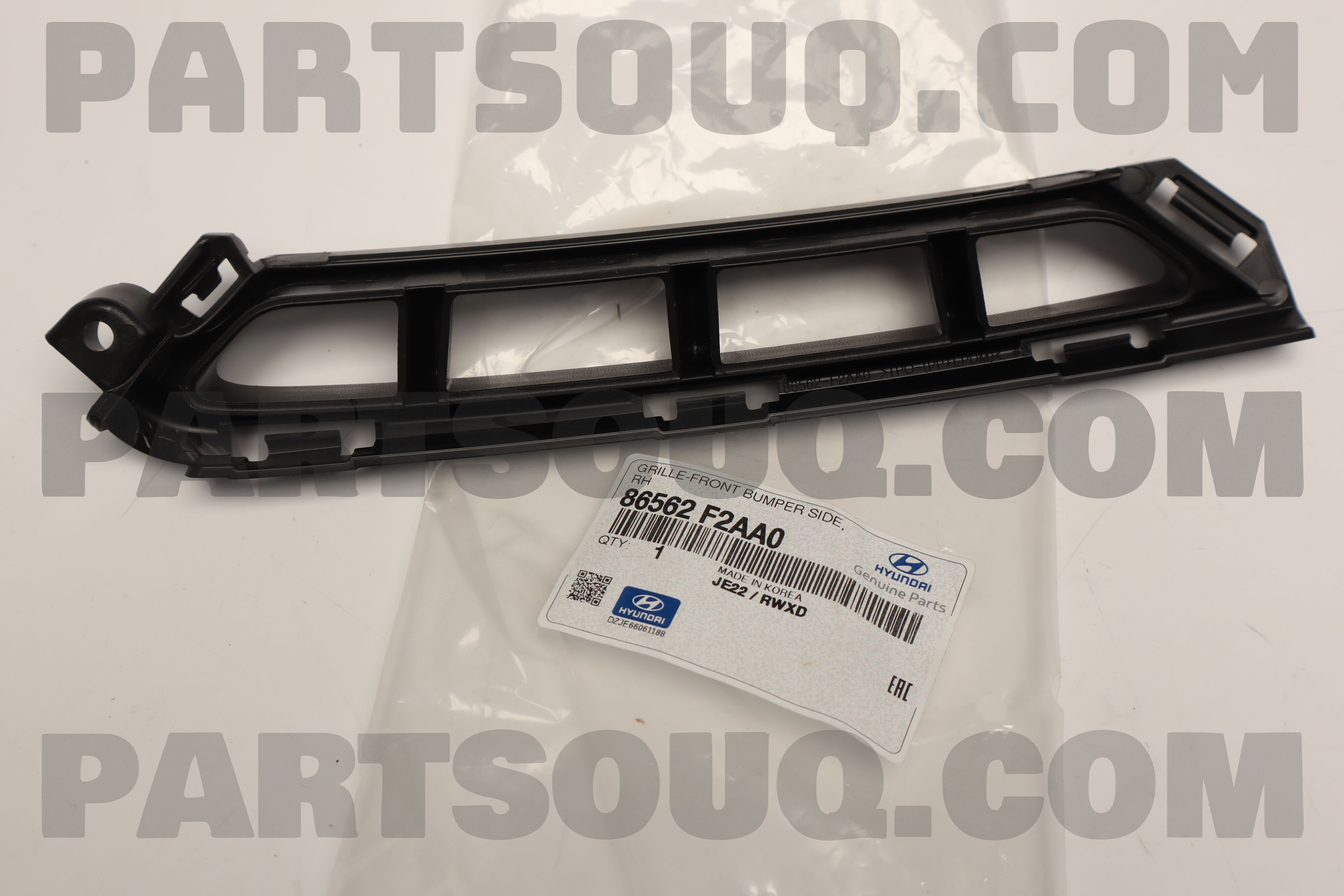 GRILLE-FRONT BUMPER SIDE,RH 86562F2AA0 | Hyundai / KIA Parts | PartSouq
