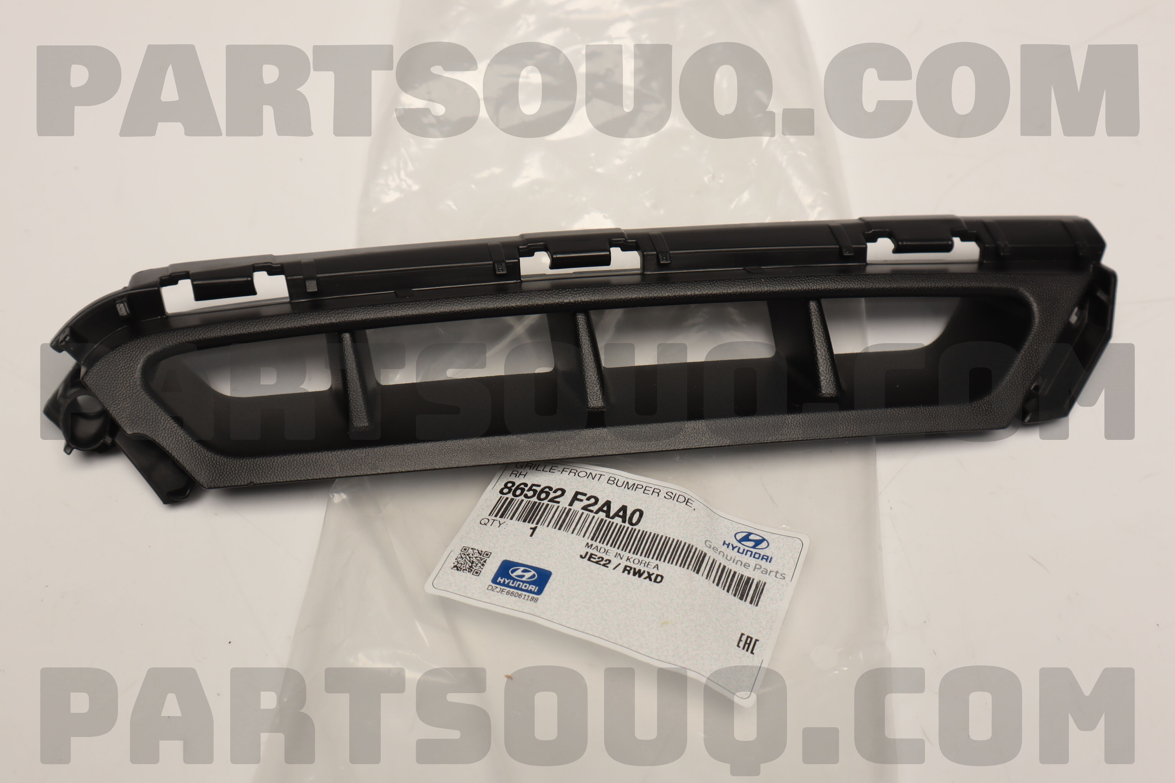 GRILLE-FRONT BUMPER SIDE,RH 86562F2AA0 | Hyundai / KIA Parts | PartSouq