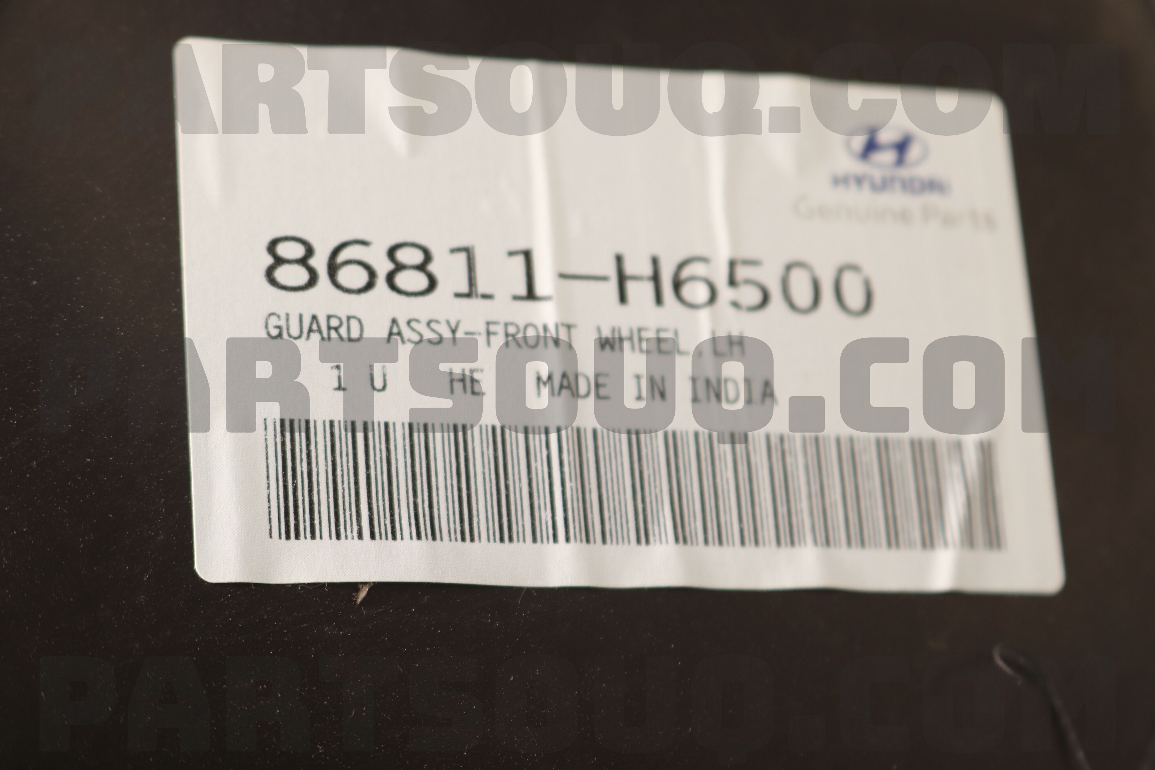 GUARD ASSY-FRONT WHEEL,LH 86811H6500 | Hyundai / KIA Parts | PartSouq