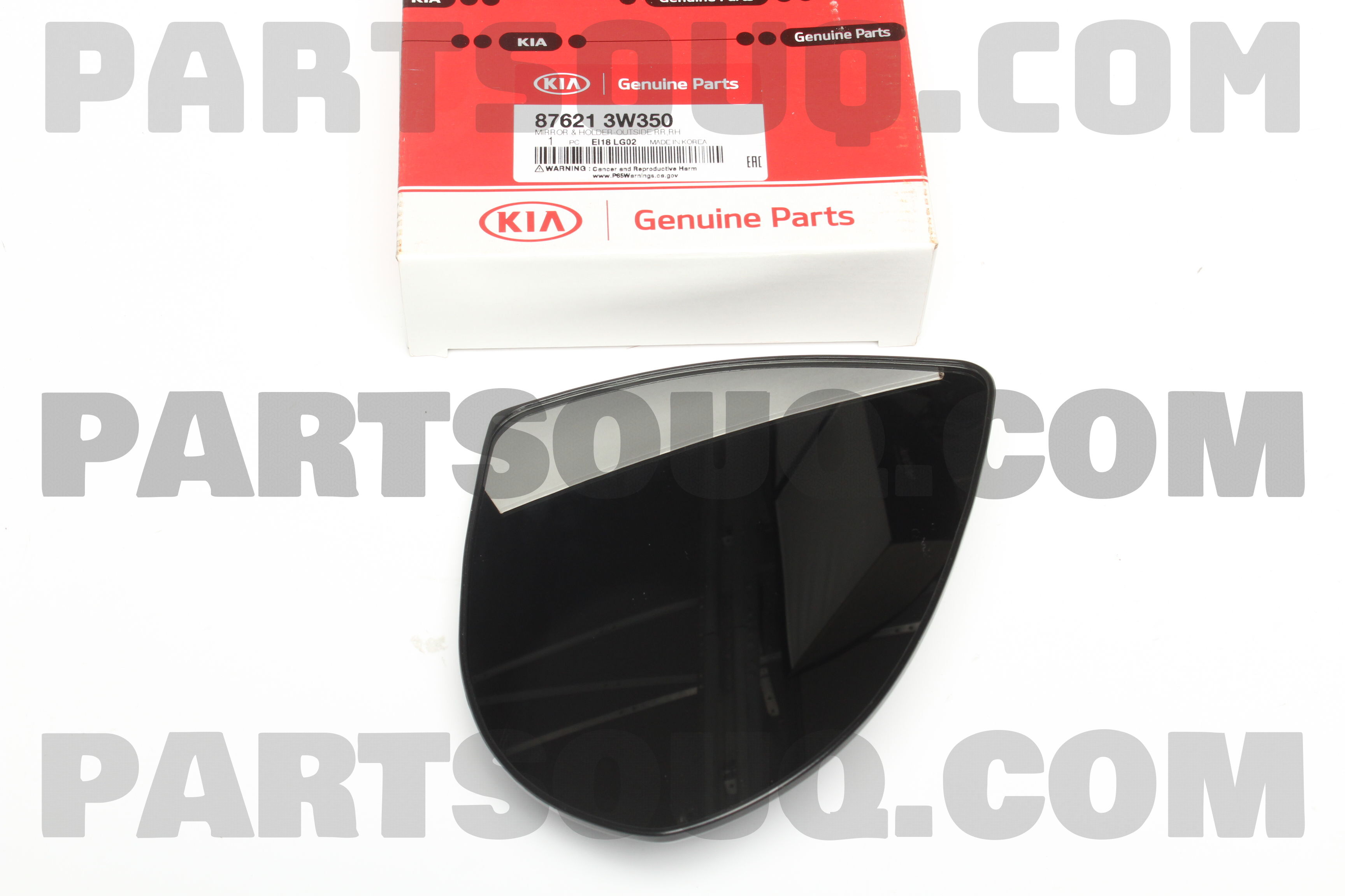 MIRROR&HOLDER ASSY-O 876213W350 | Hyundai / KIA Parts | PartSouq