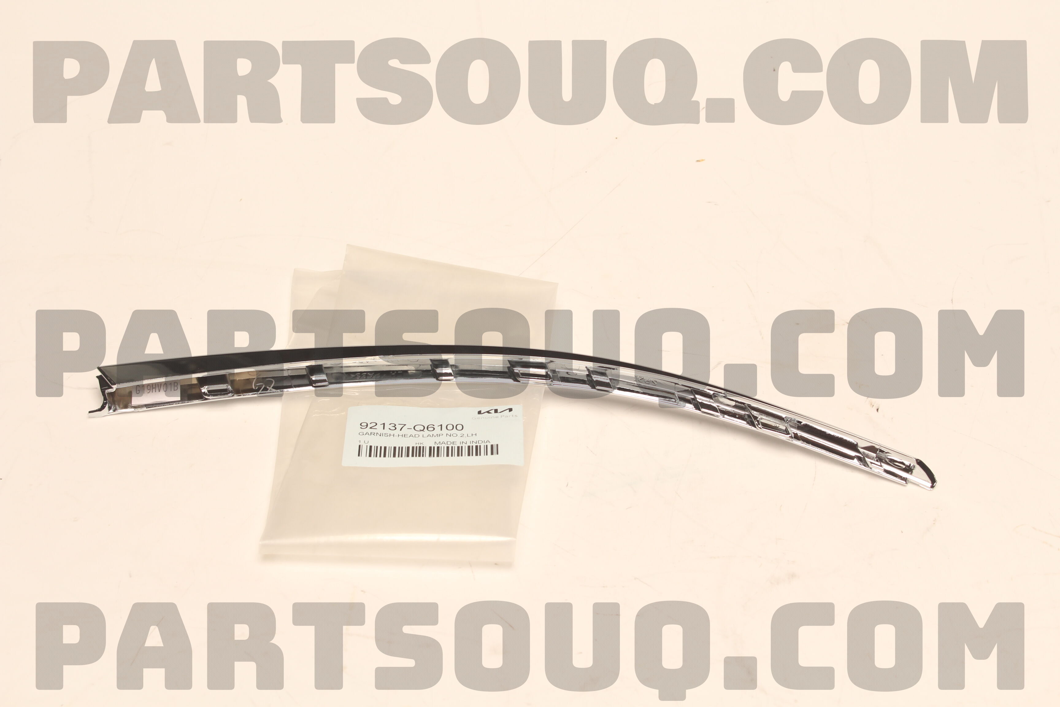 GARNISH-HEAD LAMP NO.2,LH 92137Q6100 | Hyundai / KIA Parts | PartSouq