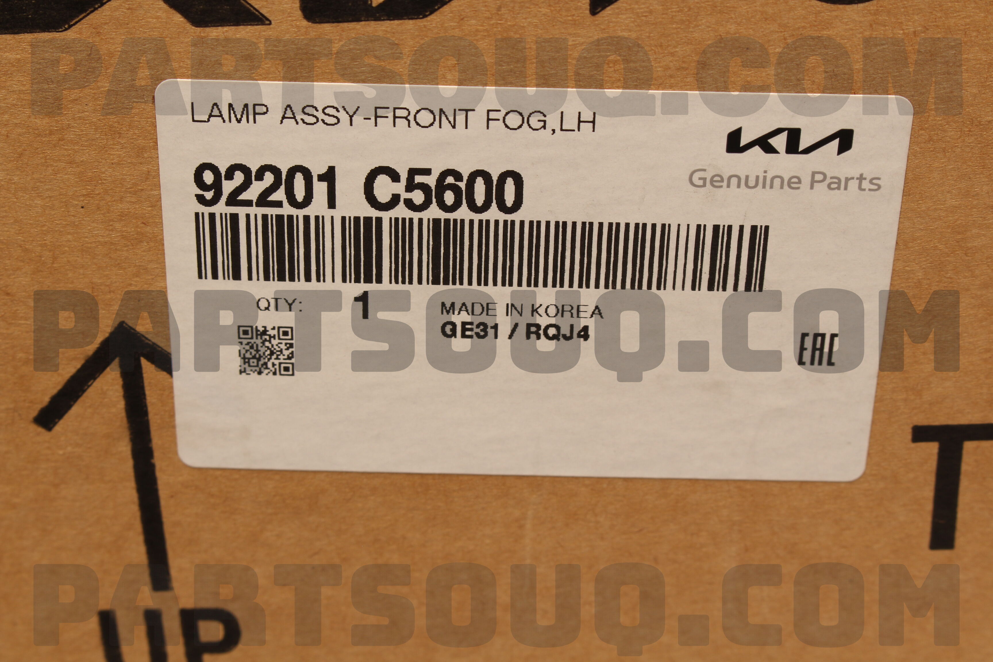 LAMPASSY-FRONTFOG 92201C5600 | Hyundai / KIA Parts | PartSouq