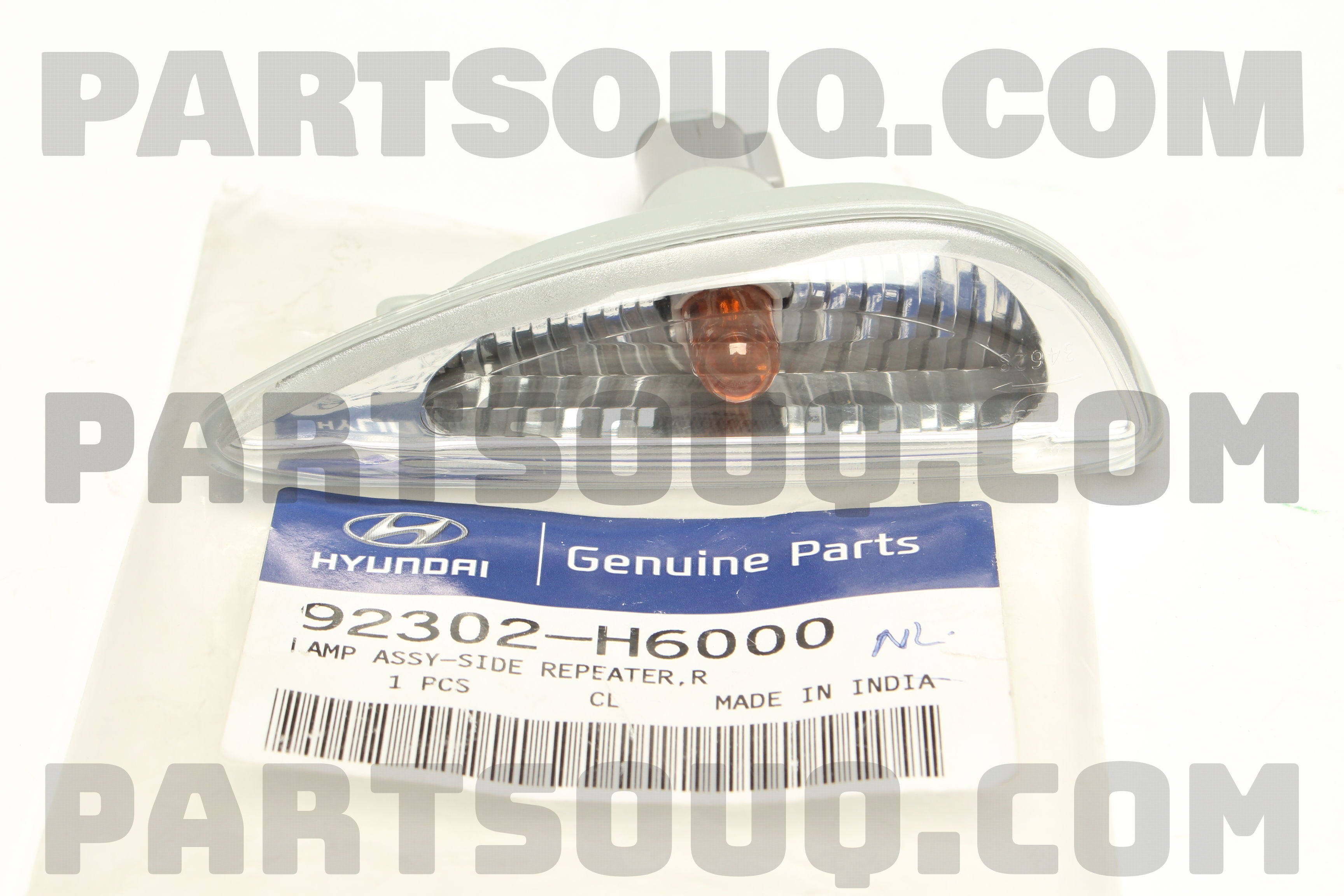LAMP ASSY-SIDE REPEATER,RH 92302H6000 | Hyundai / KIA Parts | PartSouq