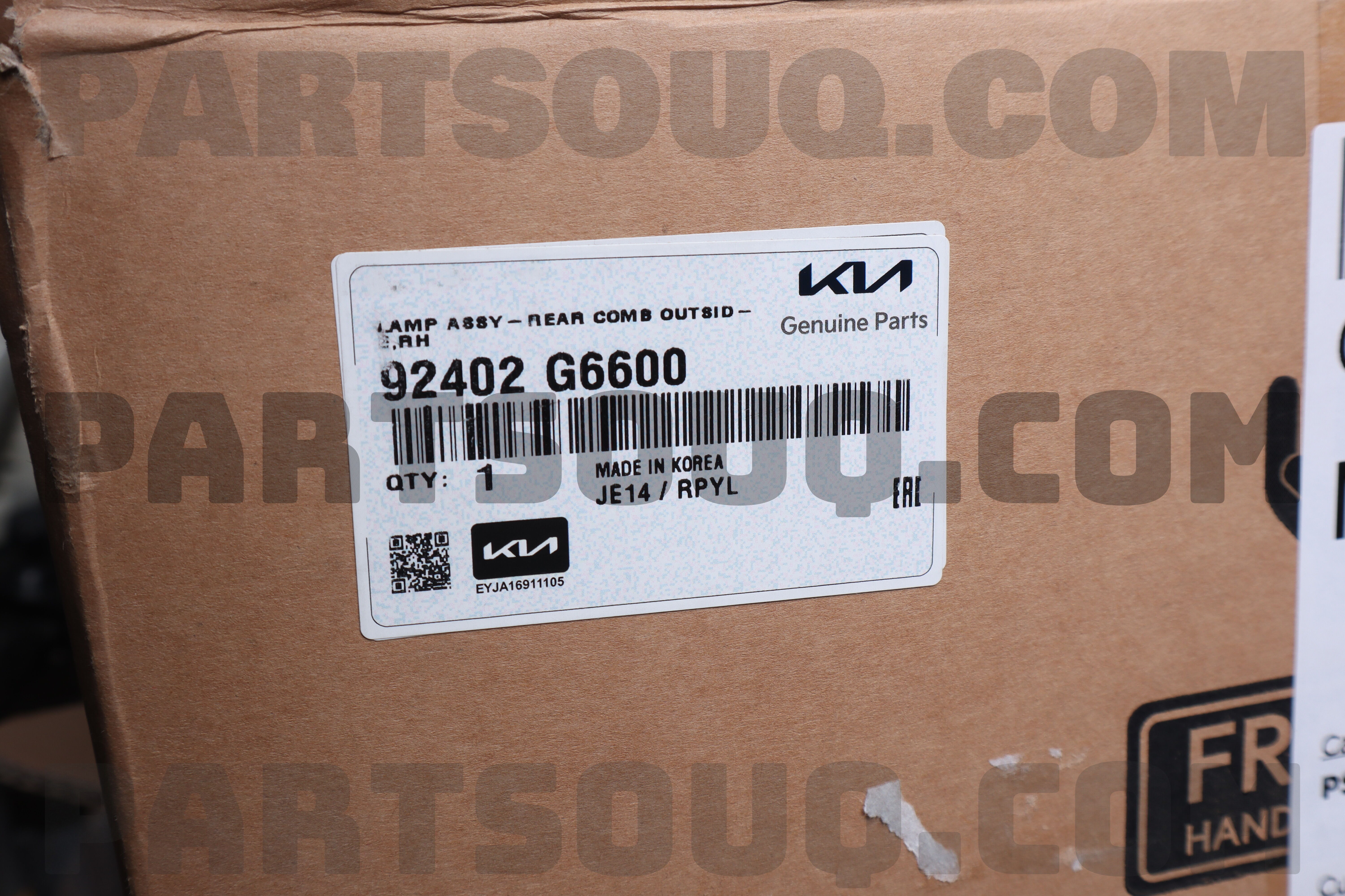 LAMP ASSY-REAR COMB OUTSIDE,RH 92402G6600 | Hyundai / KIA Parts | PartSouq