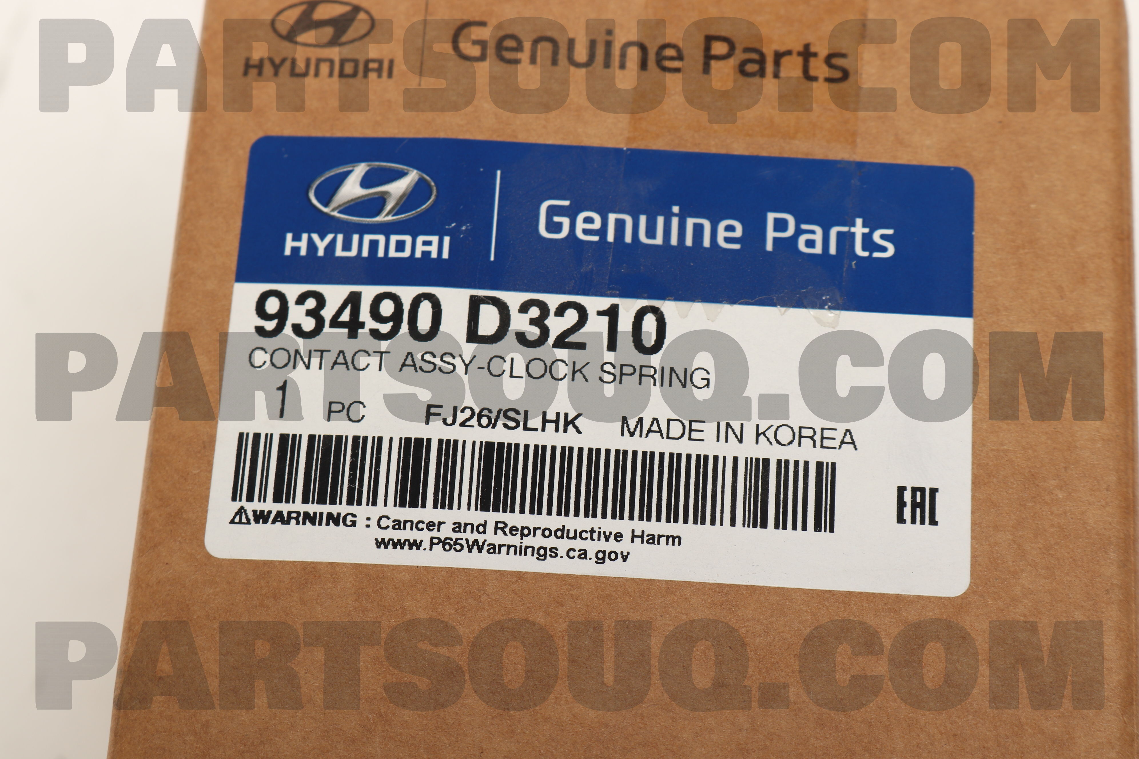 CONTACT ASSY-CLOCK SPRING 93490D3210 | Hyundai / KIA Parts | PartSouq