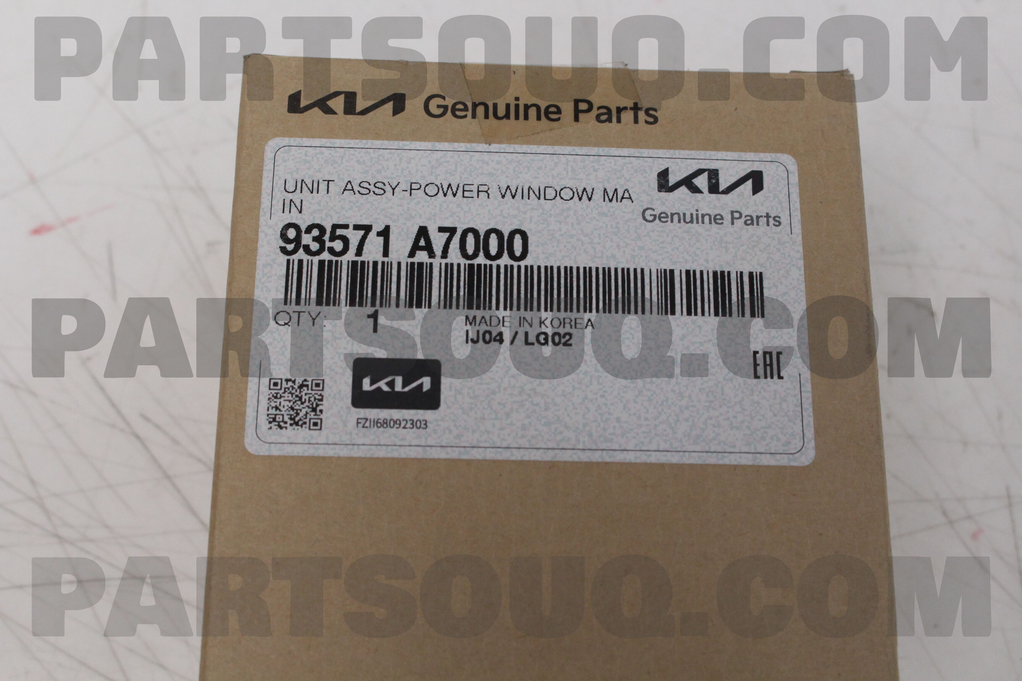 UNIT ASSY-POWER WINDOW MAIN 93571A7000 | Hyundai / KIA Parts | PartSouq