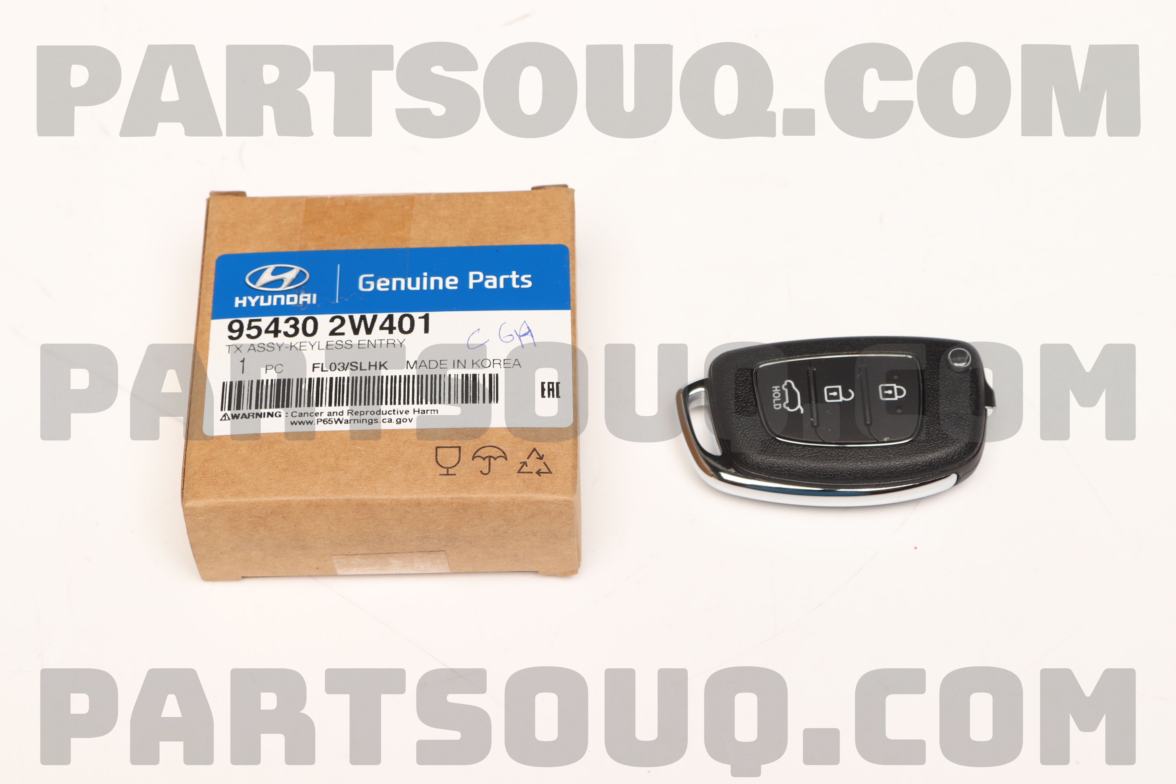 TX ASSY-KEYLESS ENTRY 954302W401 | Hyundai / KIA Parts | PartSouq