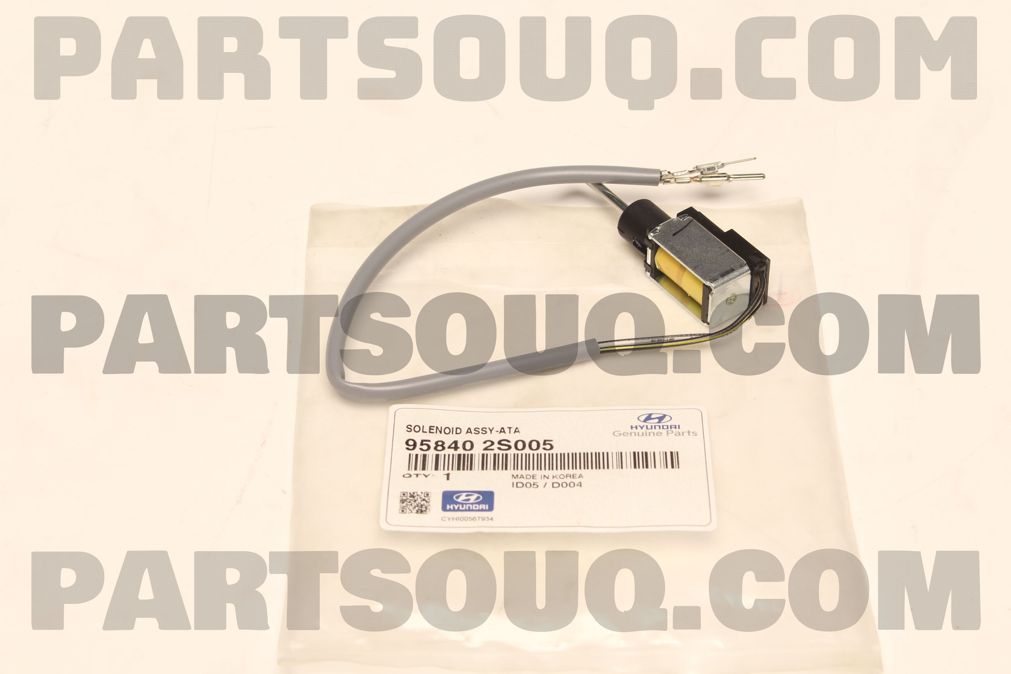 SOLENOID ASSY-ATA 958402S005 | Hyundai / KIA Parts | PartSouq