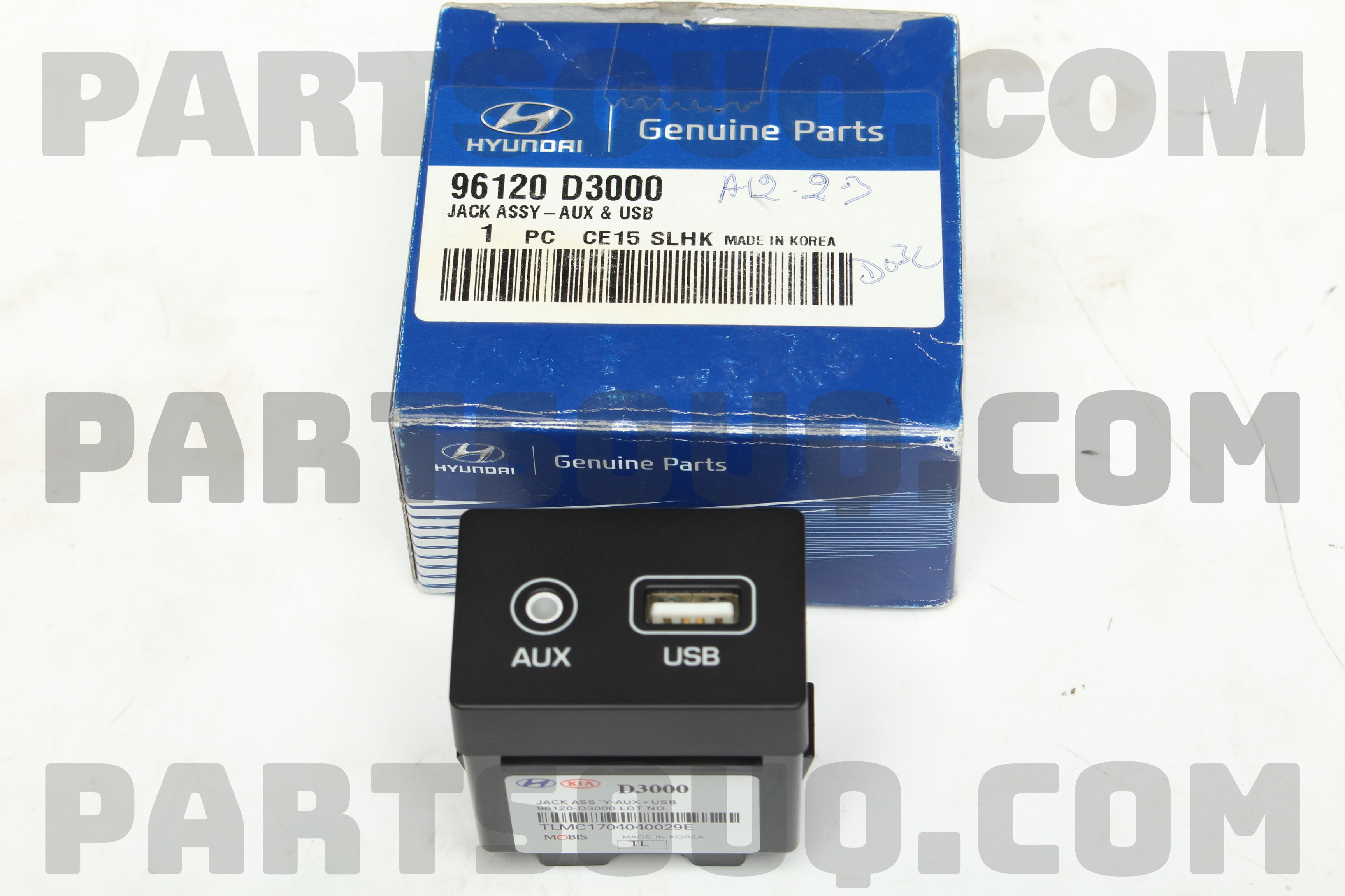 JACK ASSY-AUX & USB 96120D3000 | Hyundai / KIA Parts | PartSouq