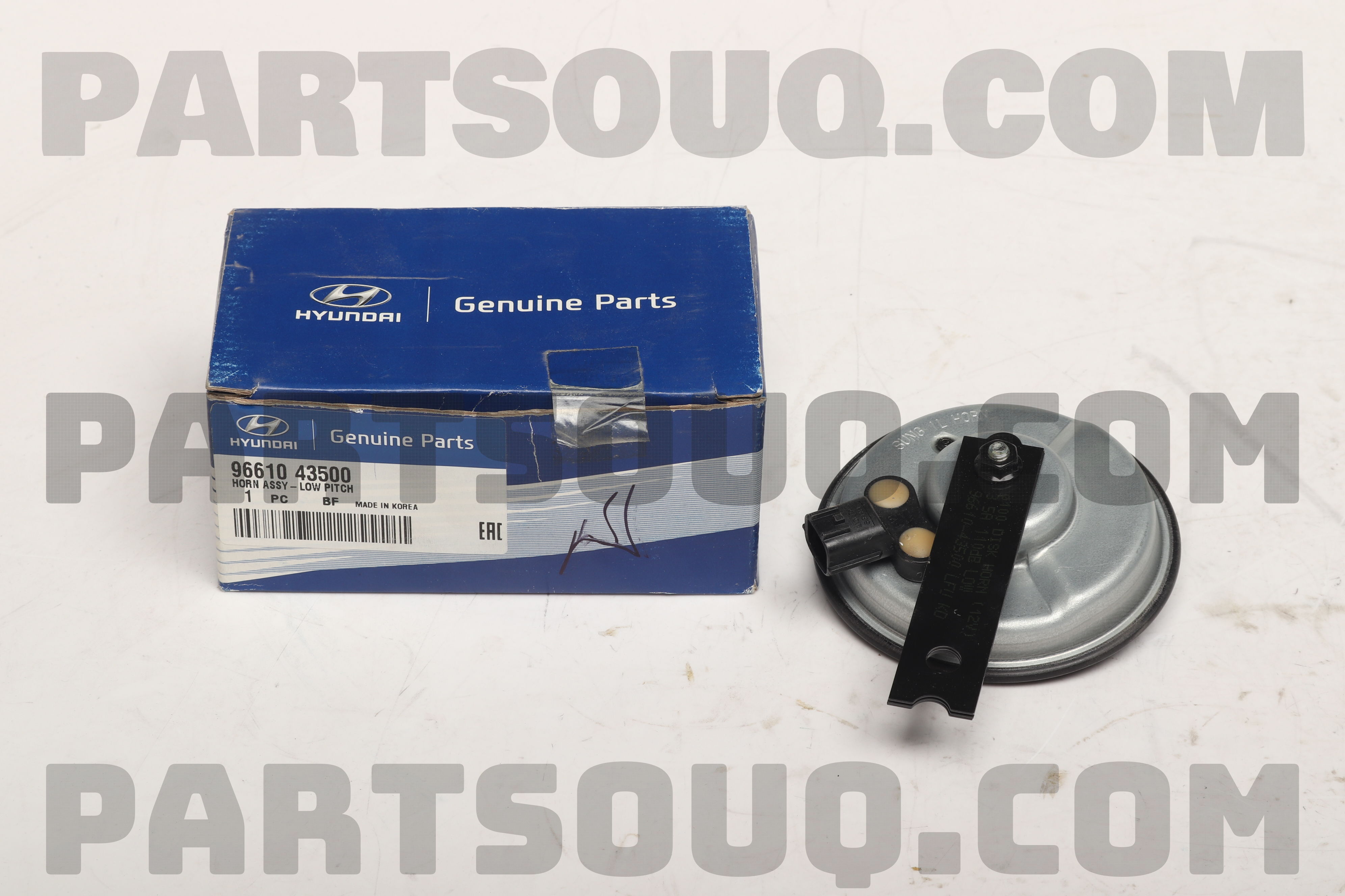 HORN ASSY-LOW PITCH 9661043500 | Hyundai / KIA Parts | PartSouq