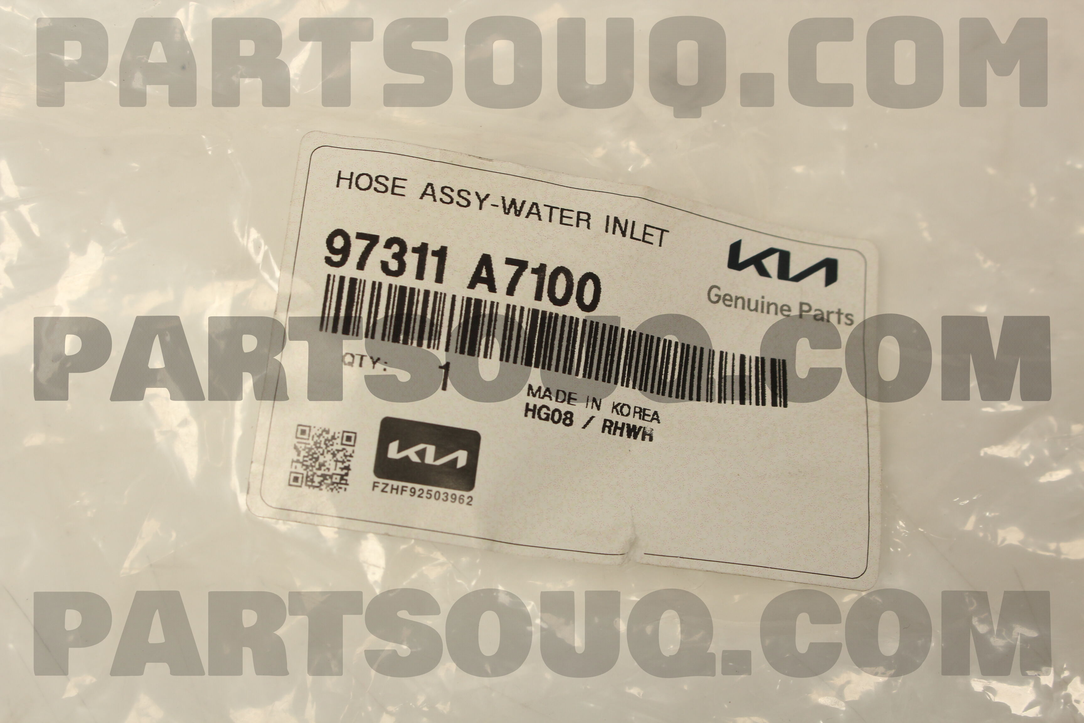 HOSE ASSY-WATER INLET 97311A7100 | Hyundai / KIA Parts | PartSouq