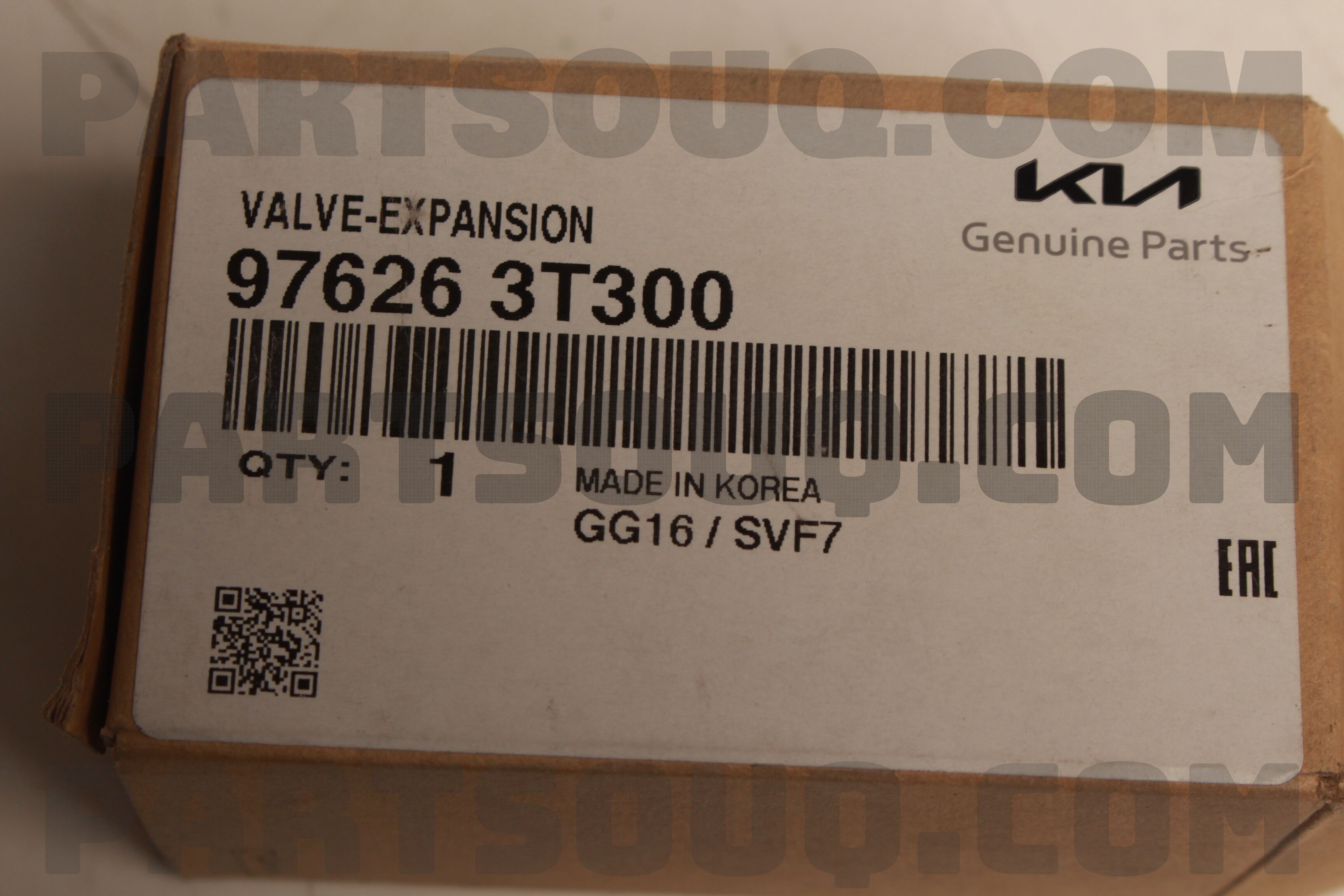 VALVE-EXPANSION 976263T300 | Hyundai / KIA Parts | PartSouq