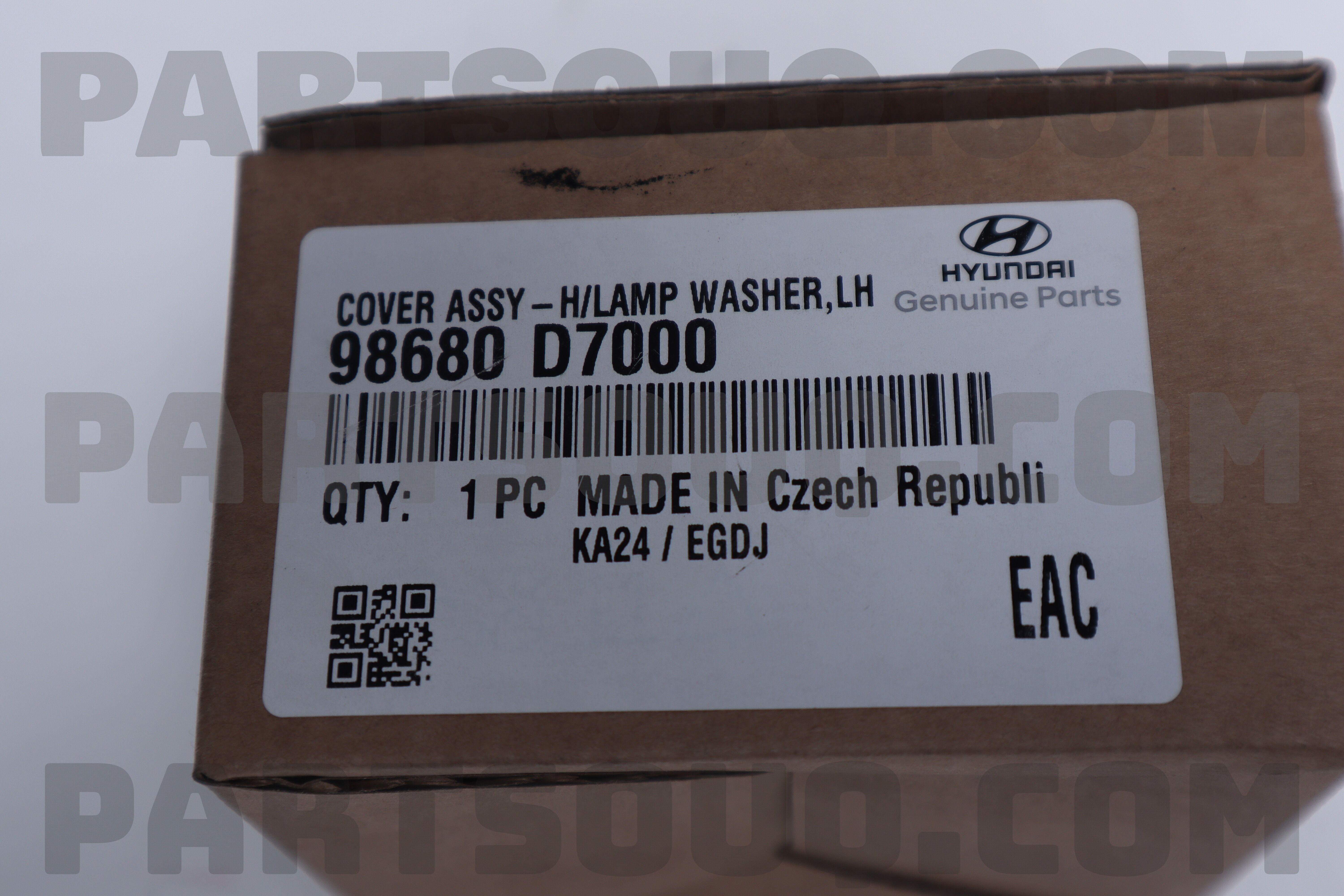 COVER ASSY-H/LAMP WASHER,LH 98680D7000 | Hyundai / KIA Parts | PartSouq