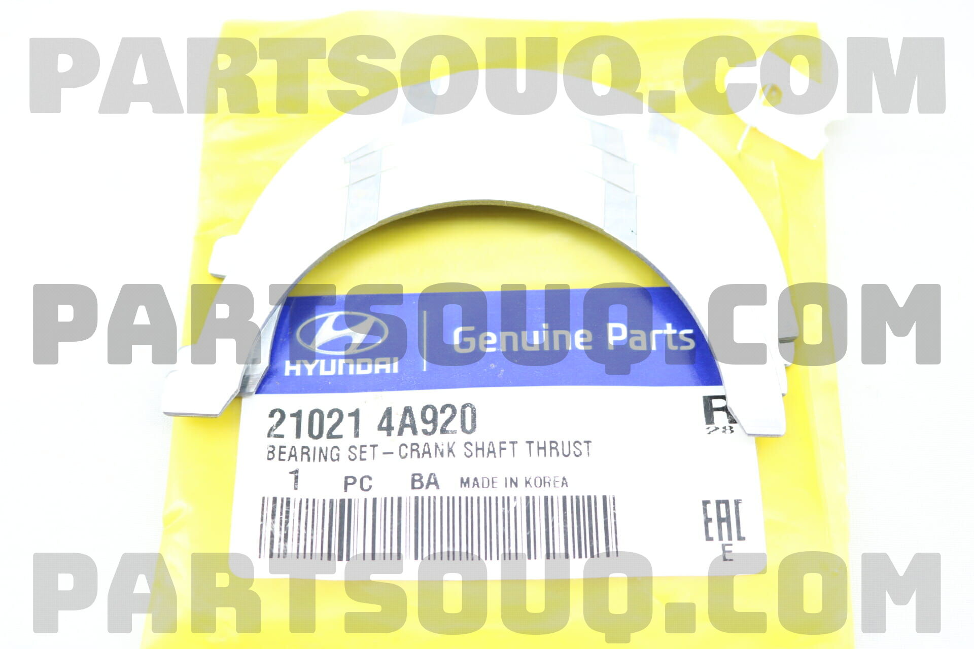 BEARING SET-CRANKSHAFT THRUST 210214A920 | Hyundai / KIA Parts | PartSouq