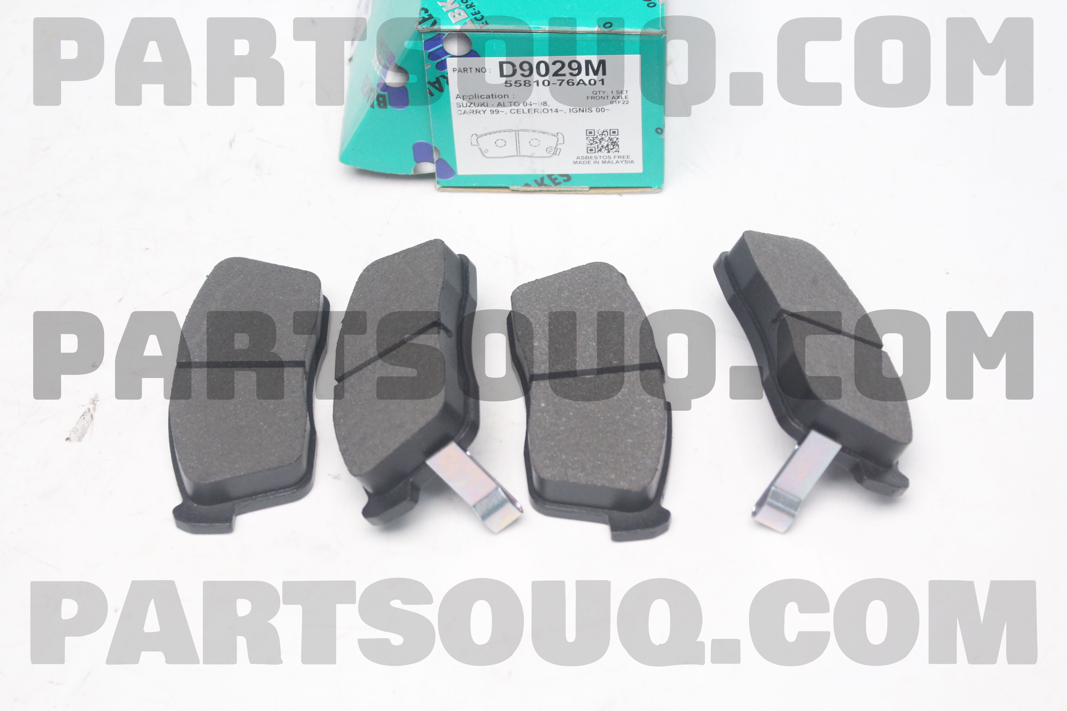 BRAKE PAD FR CELERIO 14 UP ALTO 09 15 D9029M IBK Automotive Parts PartSouq