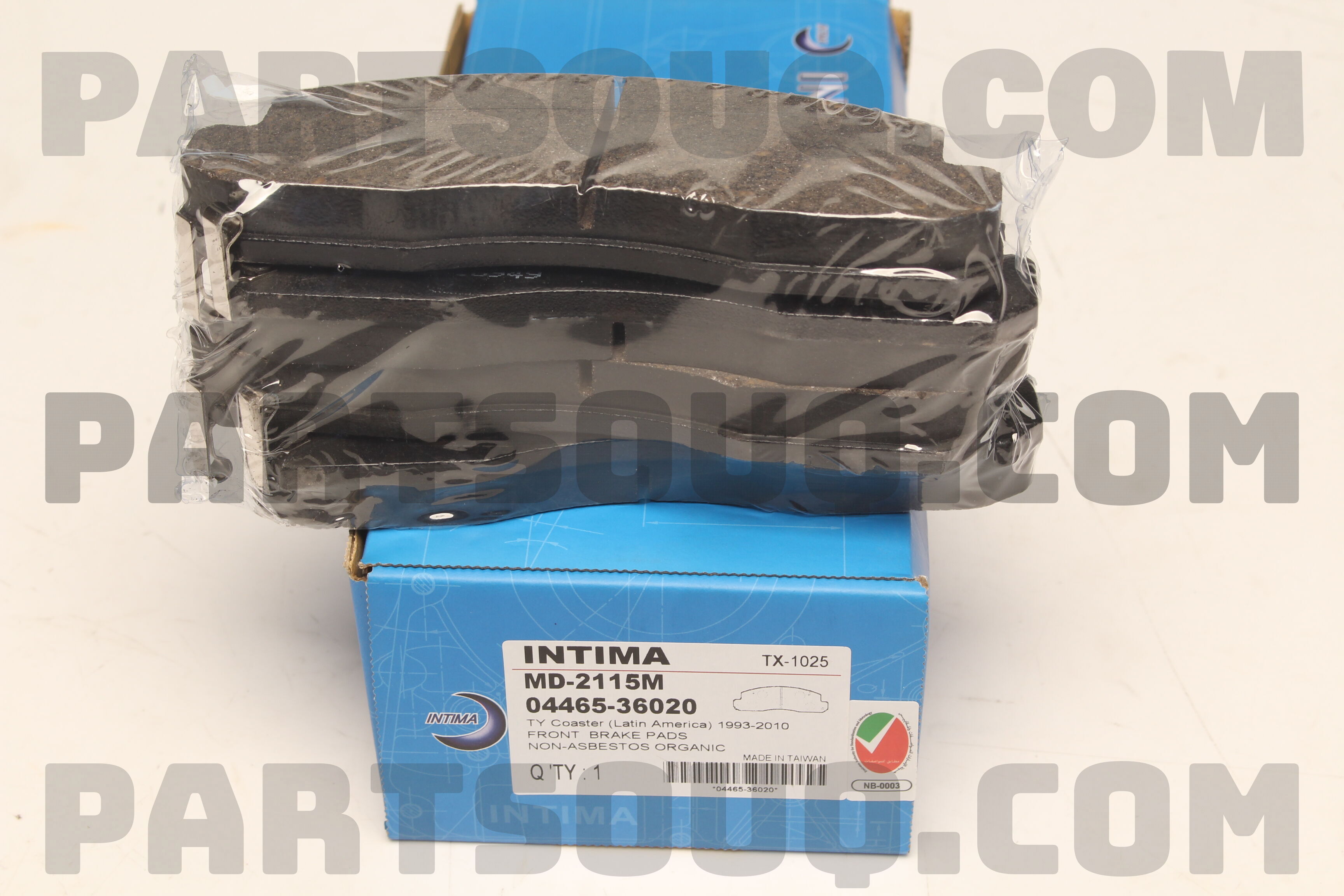 PAD KIT, DISC BRAKE, FRONT 0446536020 | Toyota Parts | PartSouq