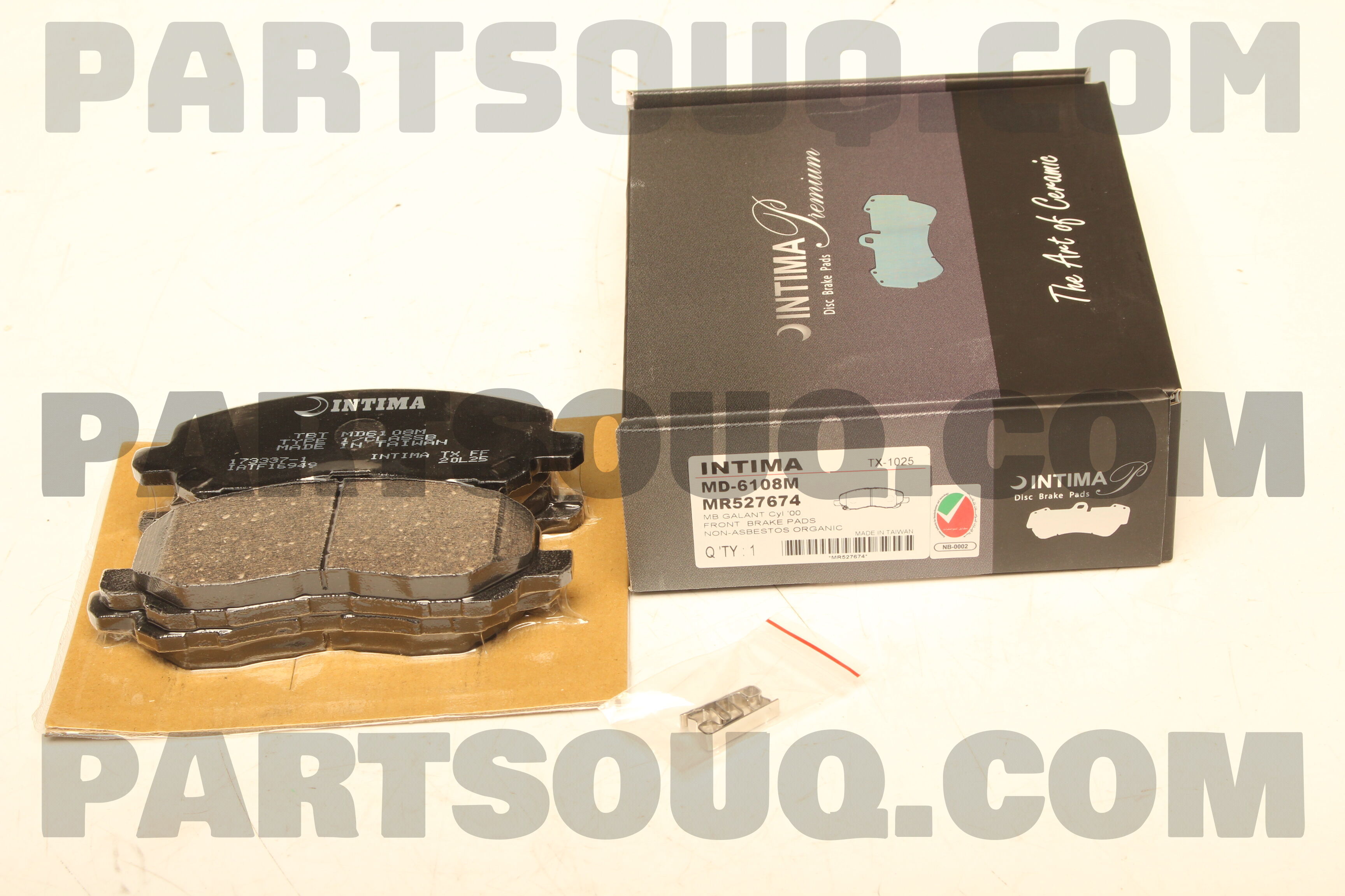 A650WKB BRAKE PAD MD6108M | INTIMA Parts | PartSouq