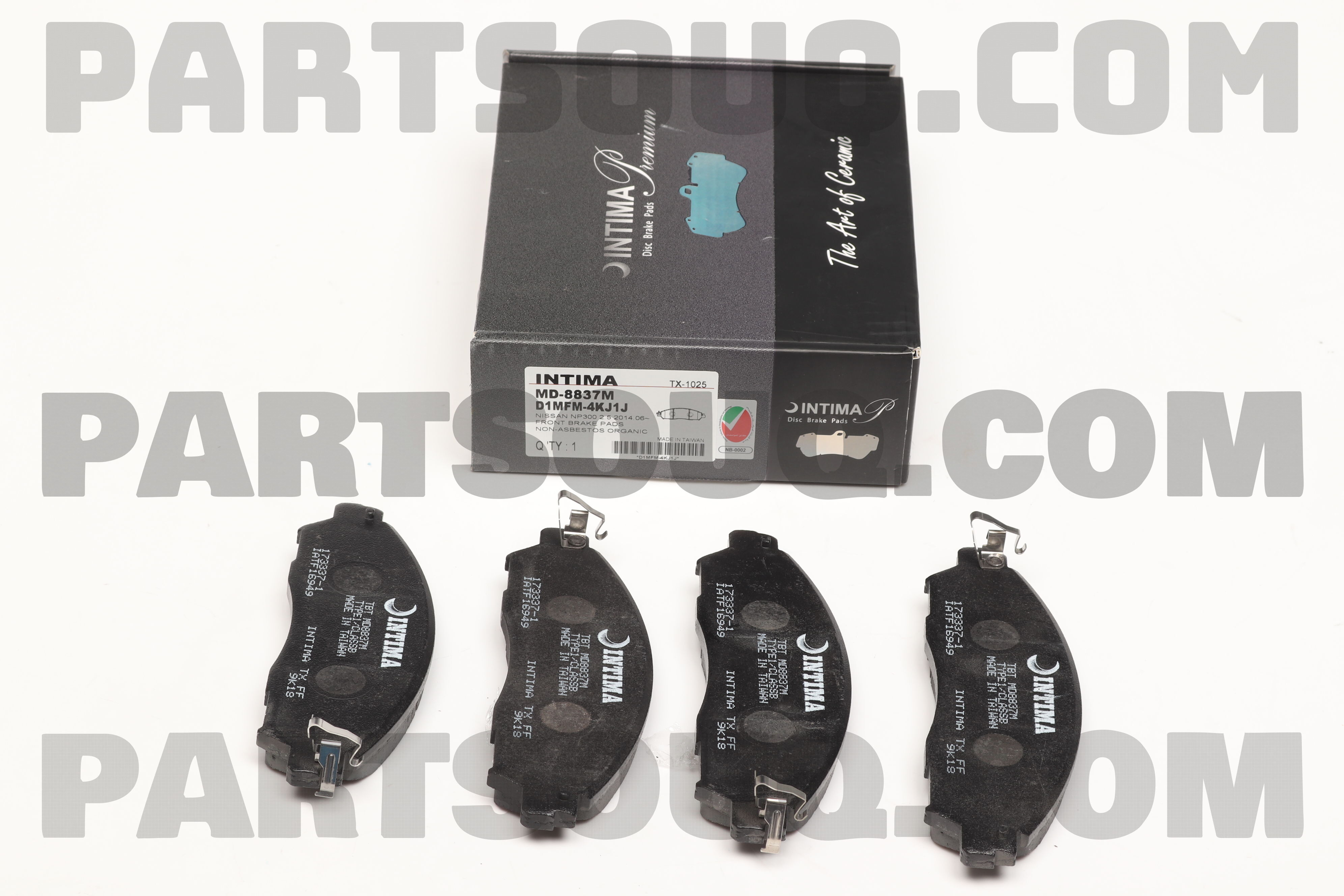 PAD KIT DISC BRAKE FR D23MJPN D1MFM4KJ1J | Toyota Parts | PartSouq