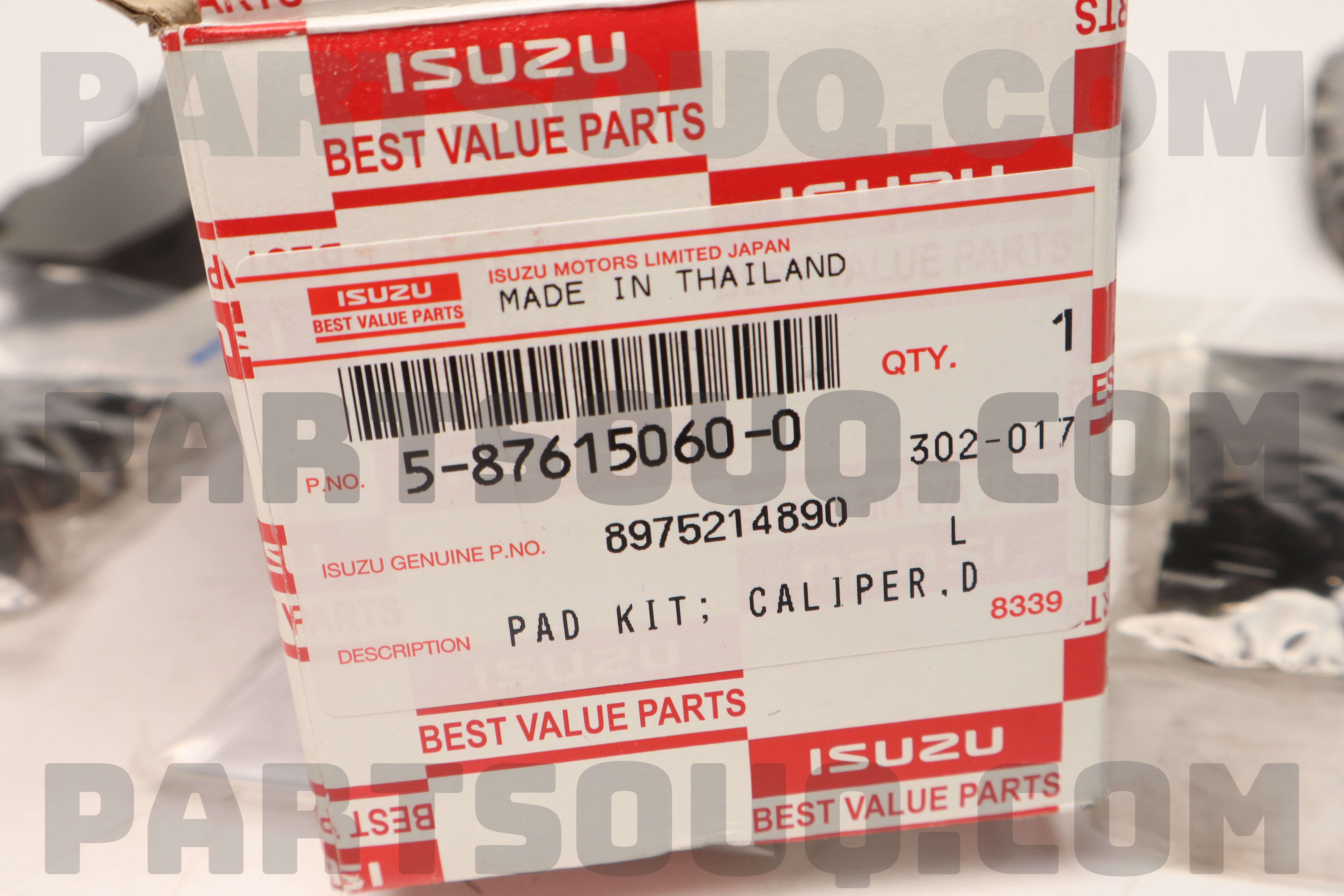 PAD KIT; CALIPE 5876150600 | Isuzu Parts | PartSouq